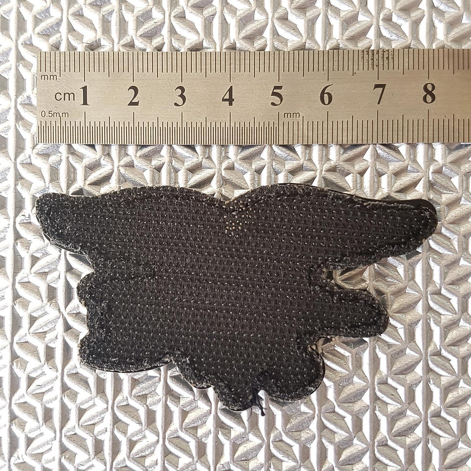 Blackout US Navy Seals DEVGRU SOCOM Morale Patch - Tactical Army PVC 3D ...