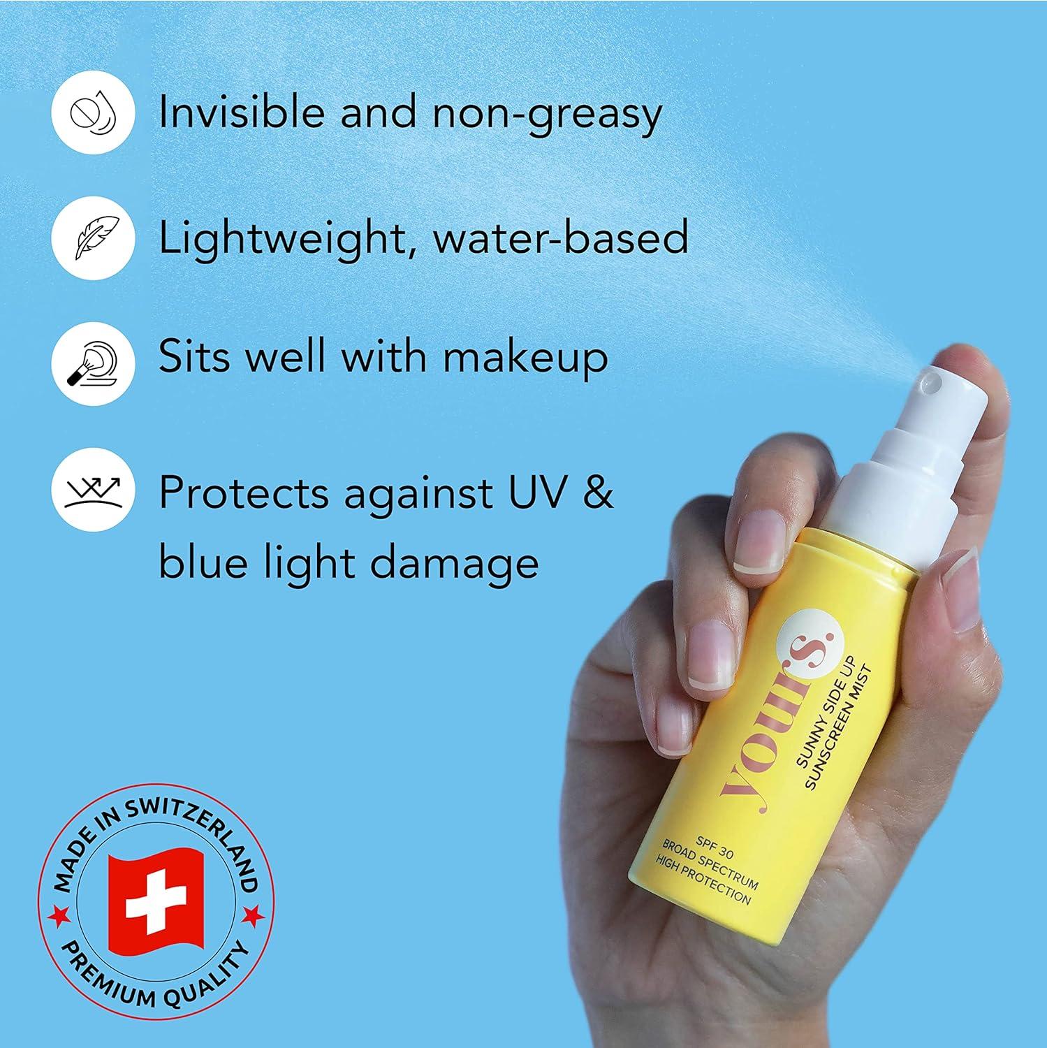 YOURS Invisible Sunscreen Sunny Side Up SPF 30 | Broad-Spectrum Anti ...