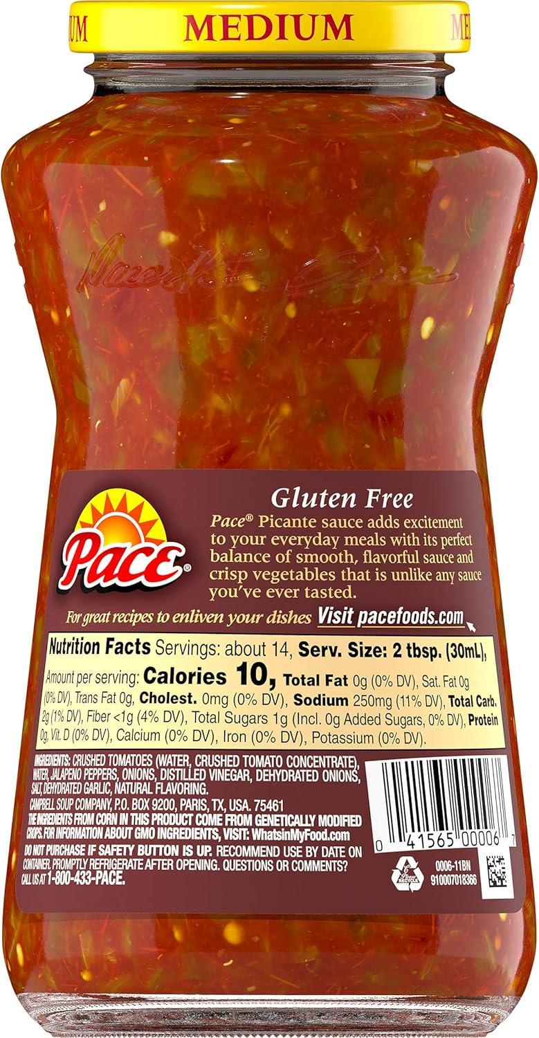 pace salsa medium