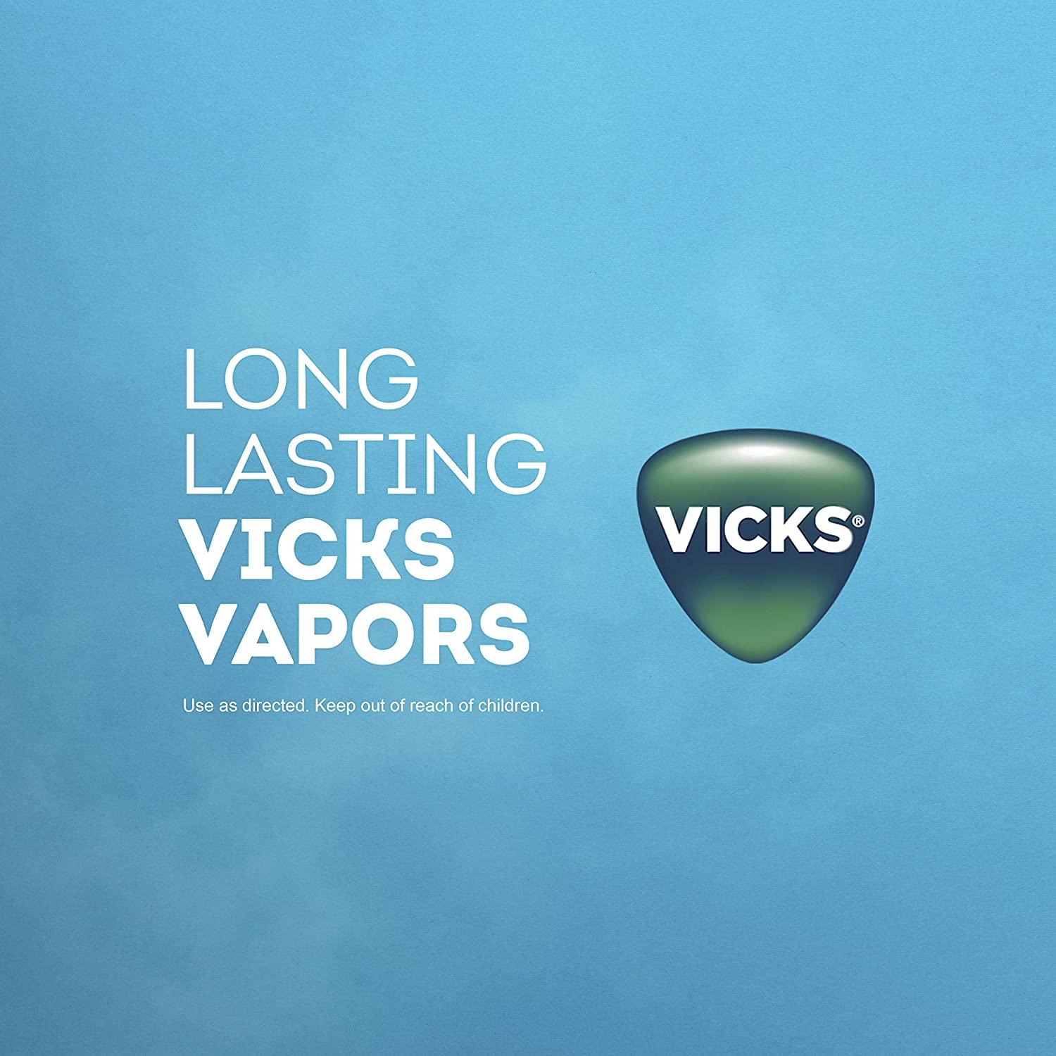 Vicks VapoCream 3oz Tubes - Soothing, Moisturizing Non-Medicated Vapor ...