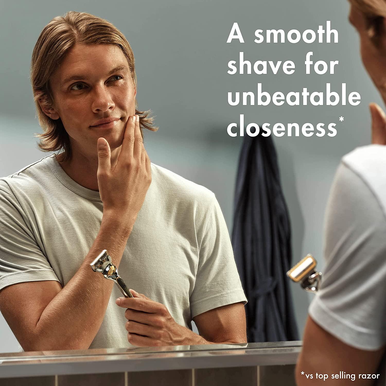 Gillette ProGlide Shield Premium Razors for Men - 1 Razor, 8 Blade ...