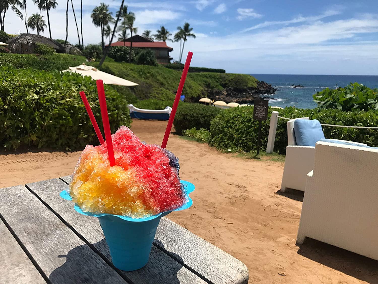 Red Hot Hawaiian Snow Cone Syrup Quart - 32 Fl. Oz | Ready-to-Use | Buy ...