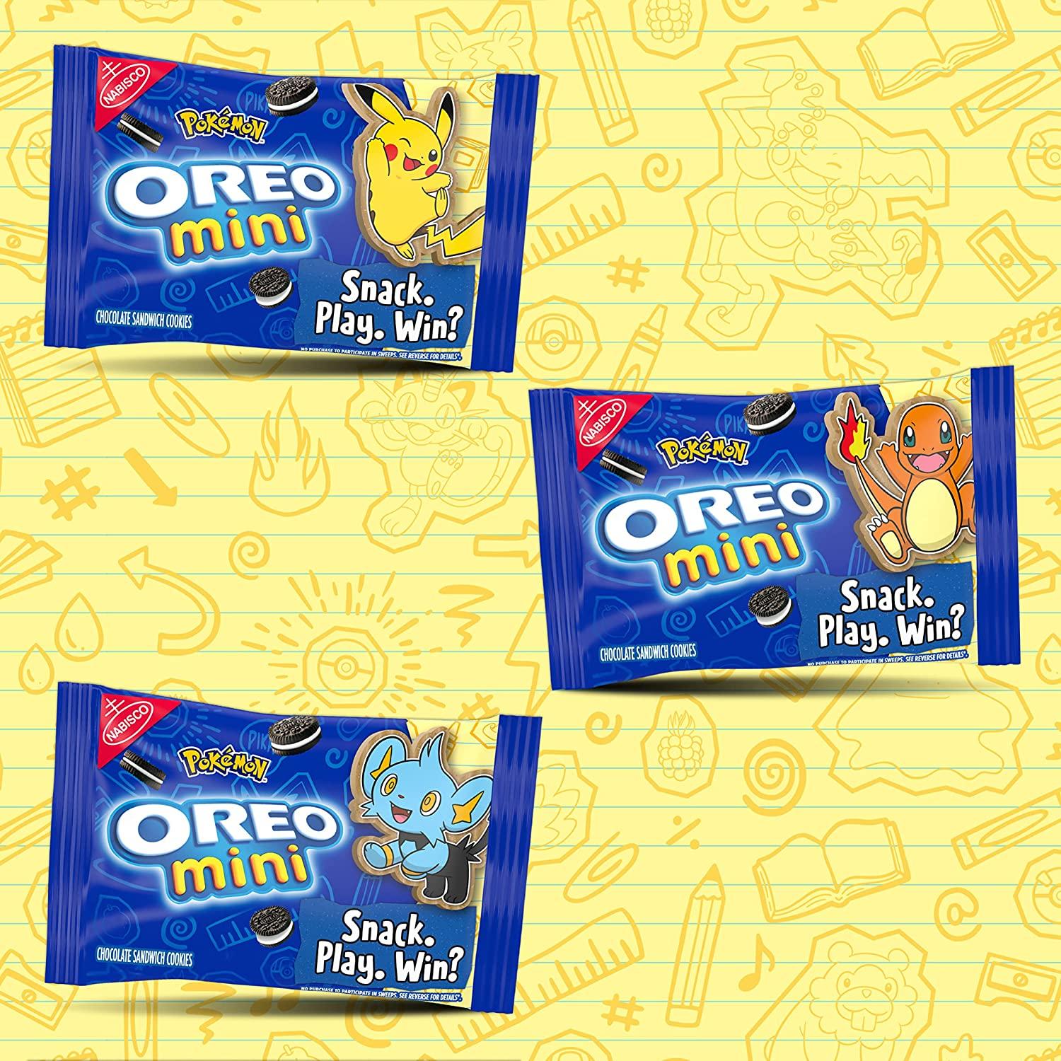 OREO Mini Chocolate Sandwich Cookies - 48 Snack Packs (4 Boxes) | Buy ...