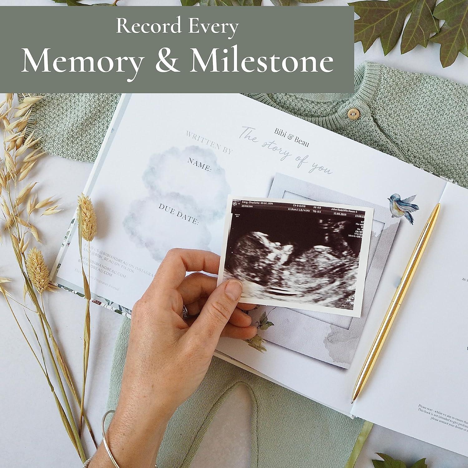 Pregnancy Journal and Memory Book for Expecting Moms - Forest Theme ...