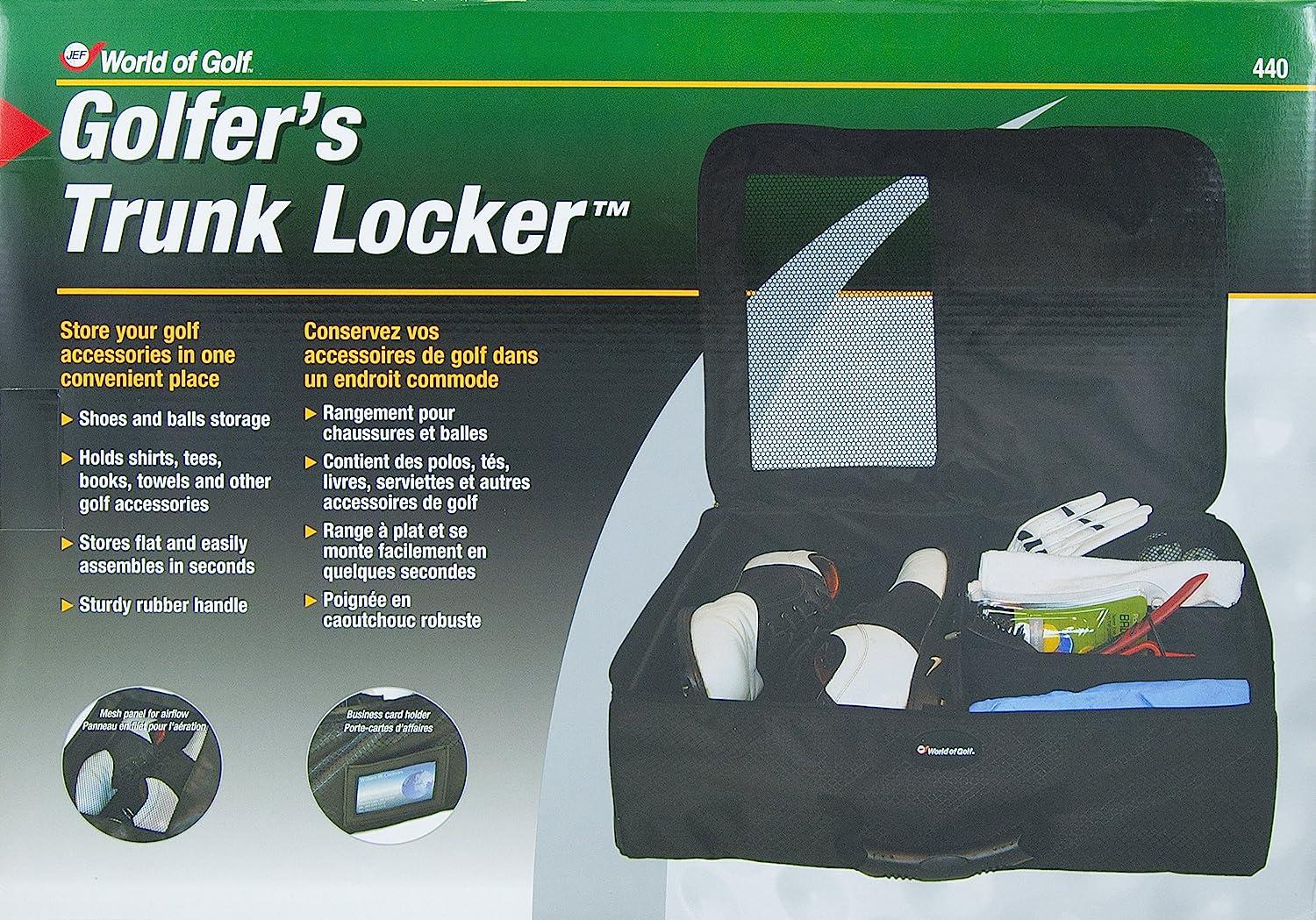 JEF WORLD OF GOLF Trunk Locker - Single/Double Layer Organizer | Buy ...