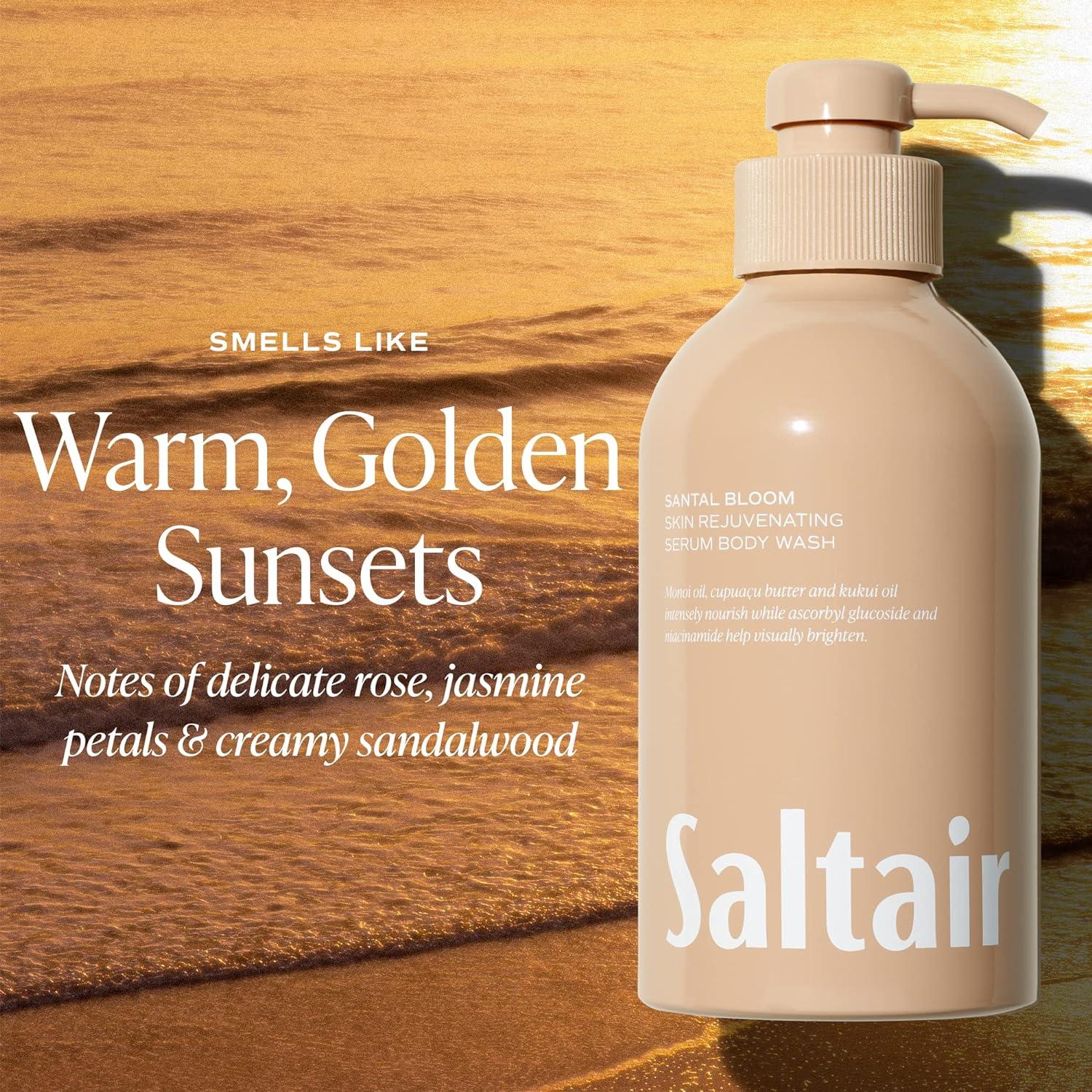Santal Bloom Saltair Body Wash - 2 Pack | Refreshing and Nourishing ...