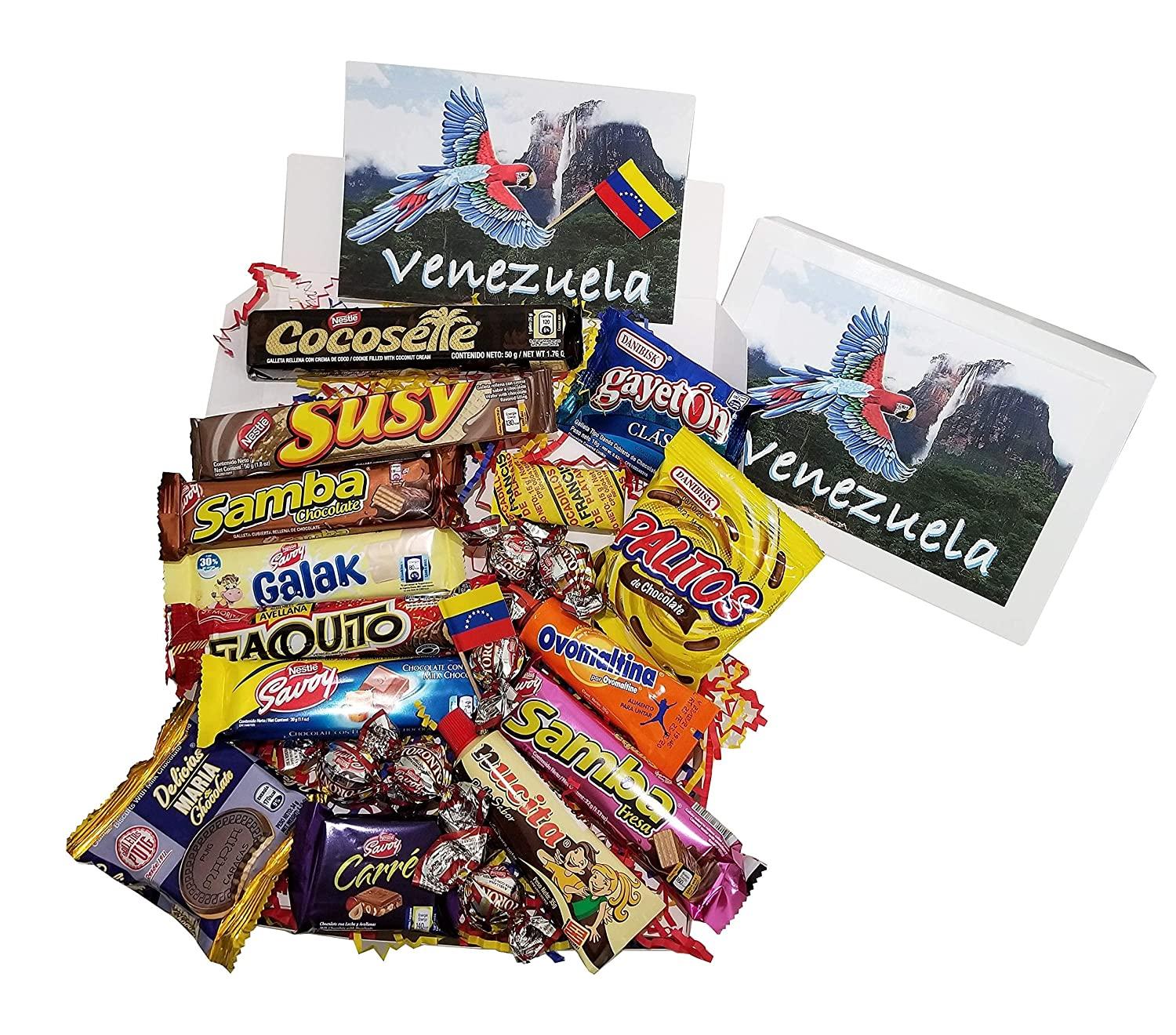 Venezuelan Sweet Snacks Gift Box - International Treats Assortment ...