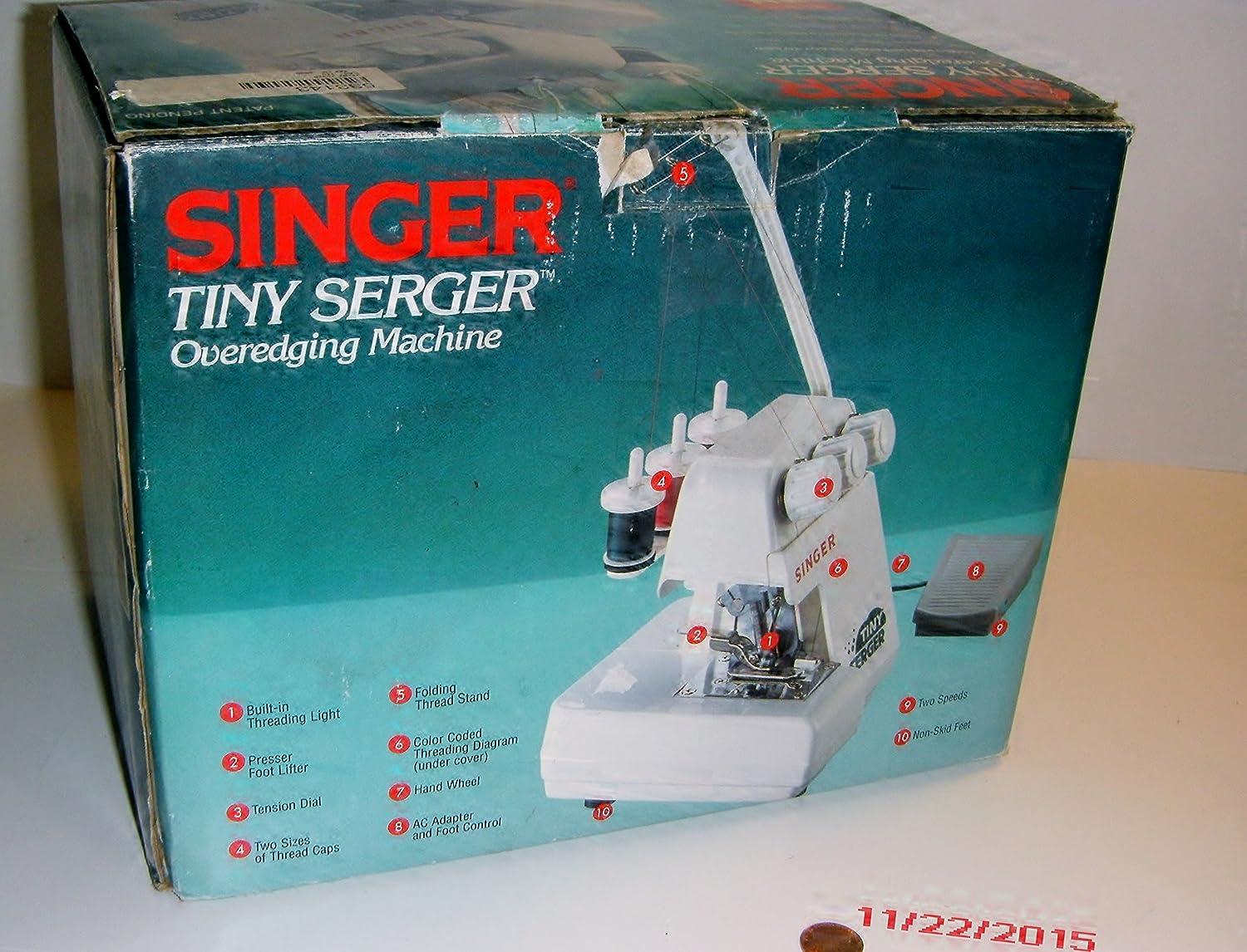 Singer Tiny Serger: Compact and Efficient Overedging Machine | Buy Now ...