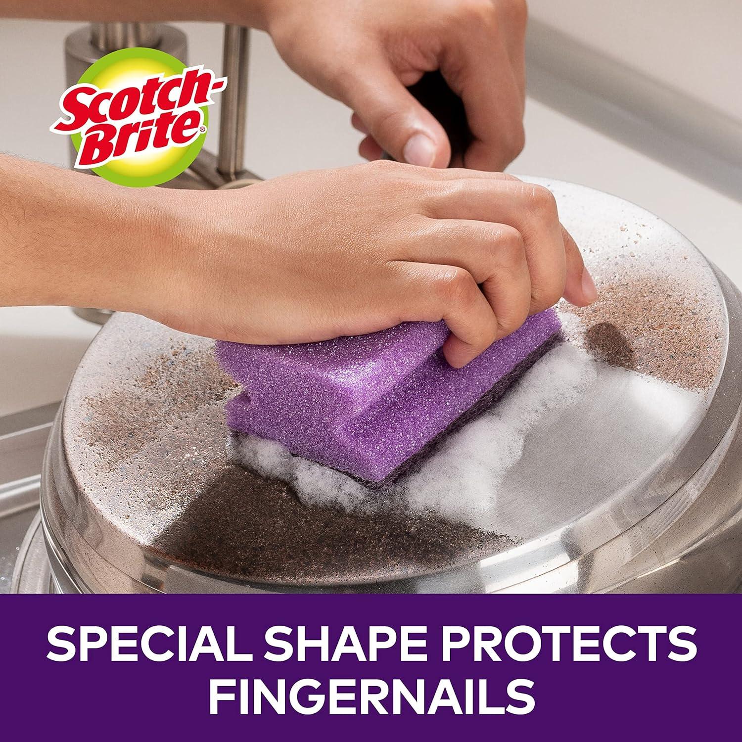Scotch-Brite Extreme Scrub Sponge 12-Pack - Heavy Duty Scourer for ...