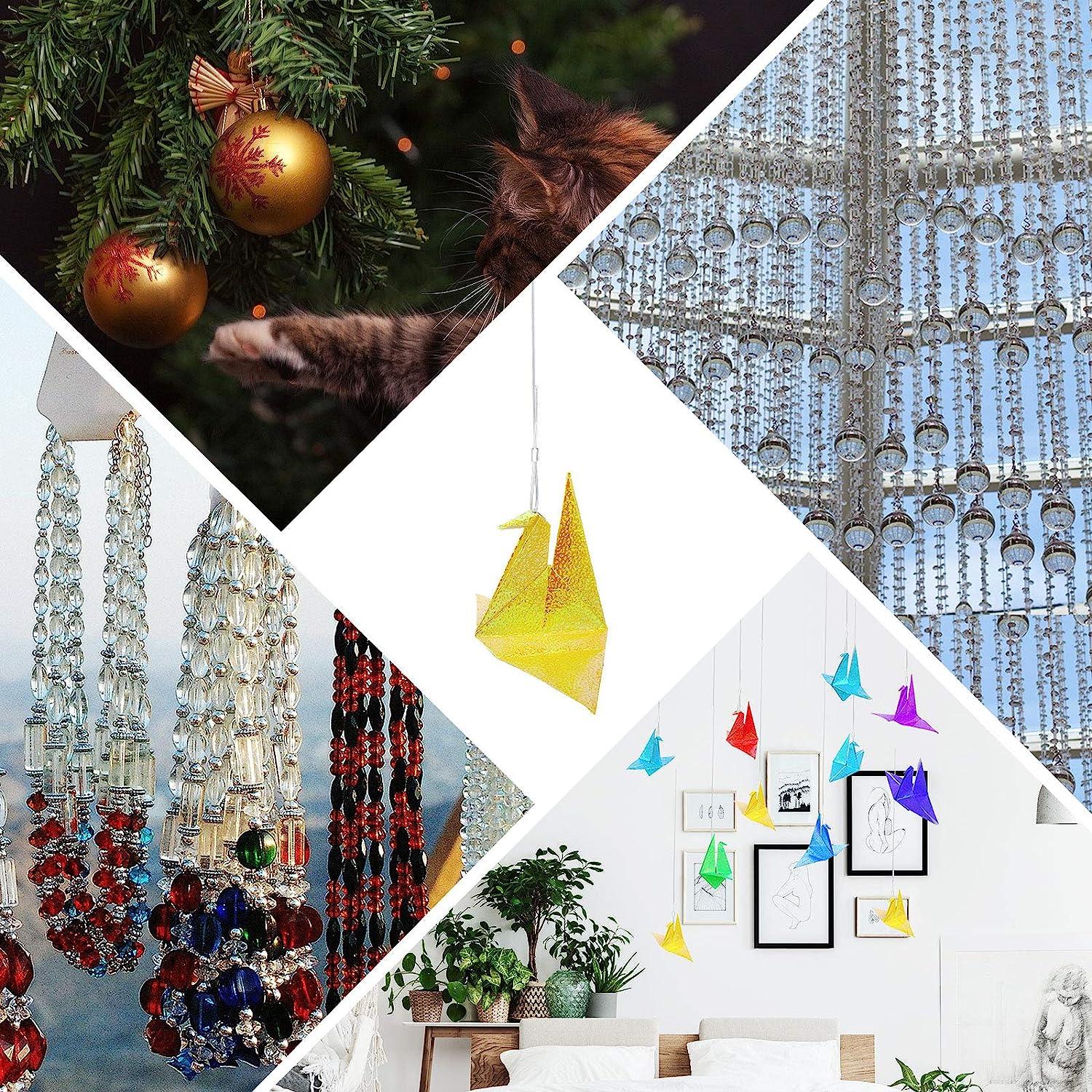 Strong Clear Invisible Hanging Wire Fishing Wire 0.8 mm up to 100 Lbs ...