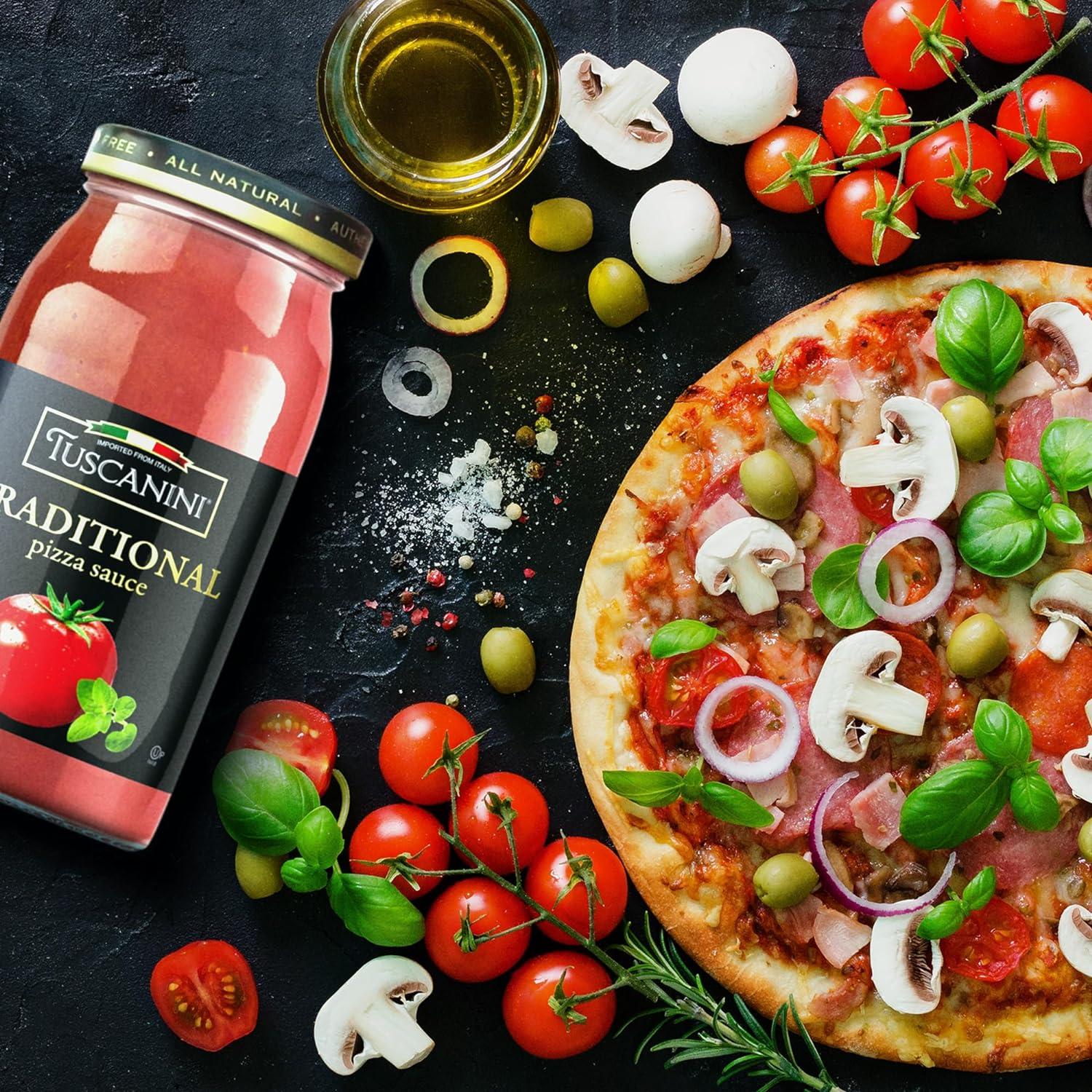 Tuscanini Traditional Italian Pizza Sauce 24.3 Oz - 4 Pack | Non GMO ...