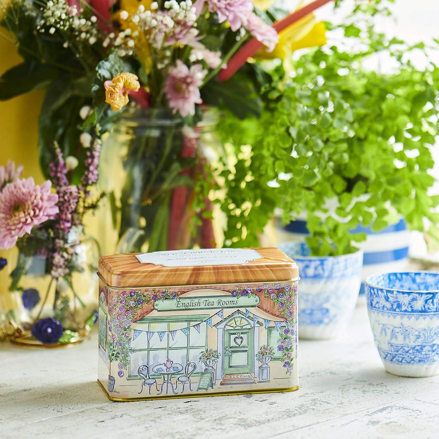 New English Teas Vintage Tea Rooms Tea Tin - 40 English Afternoon ...