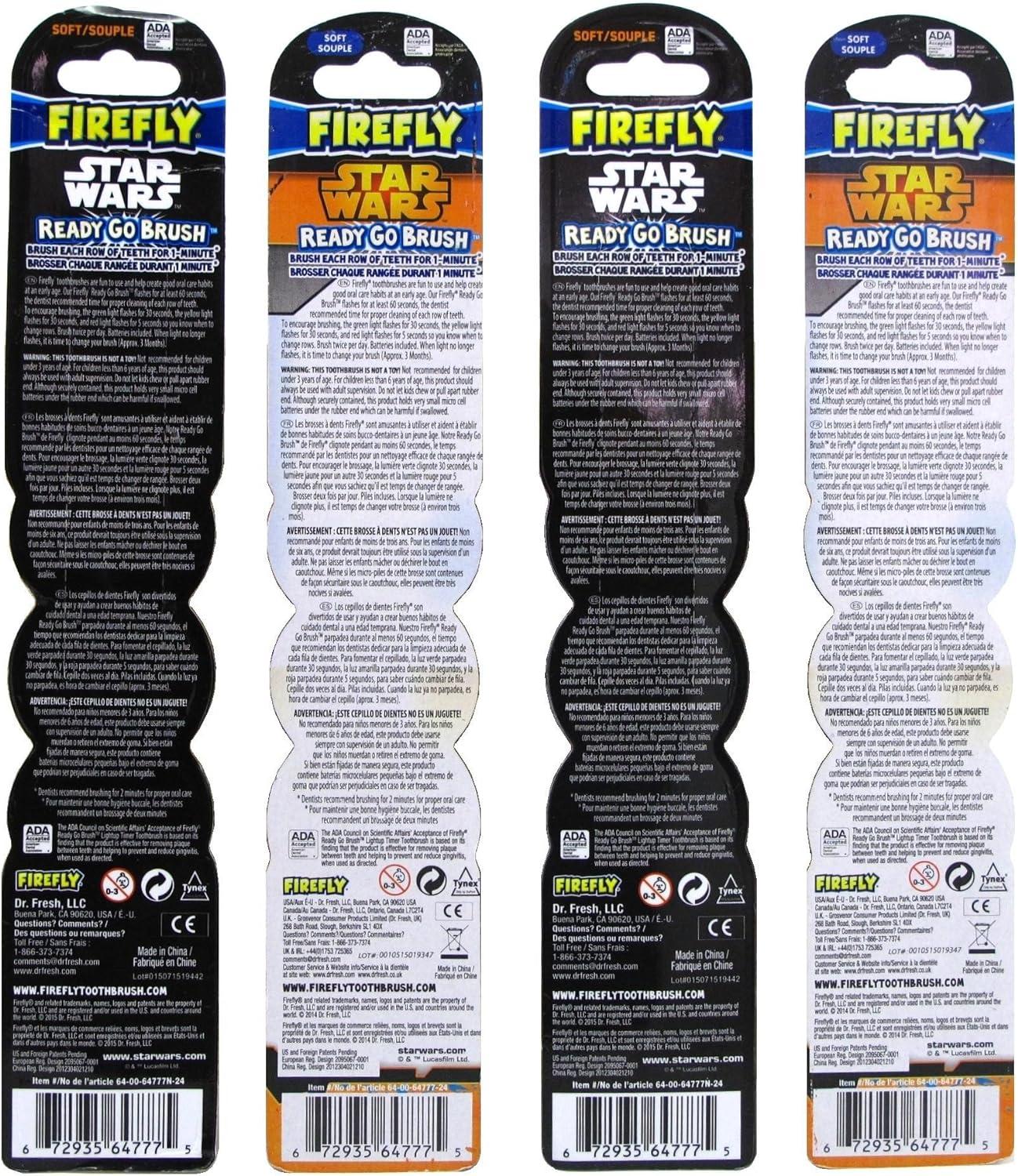 Firefly Star Wars Ready Toothbrush 2-Pack - 1 Count | Buy Now with ...