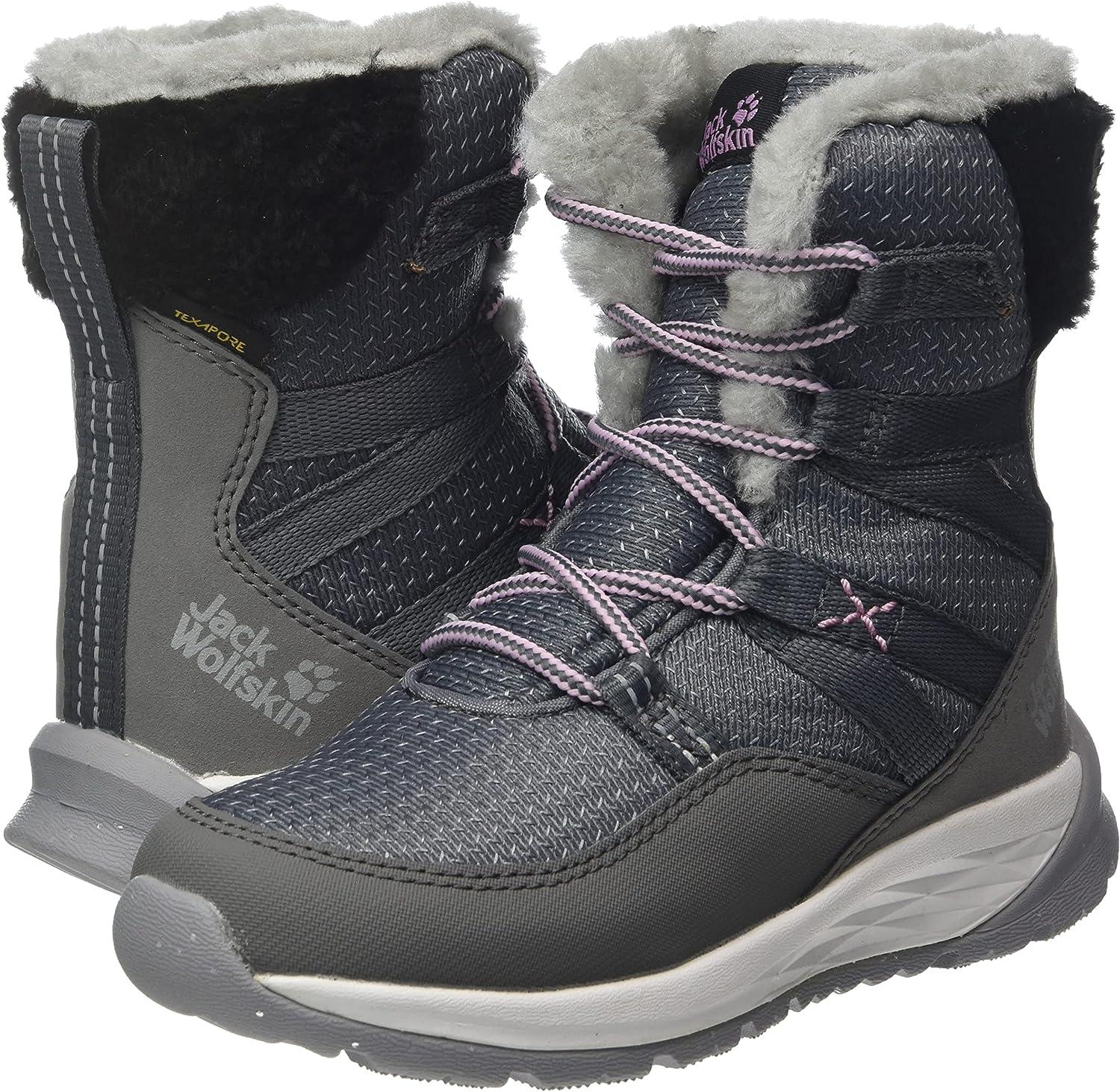 Jack Wolfskin Unisex-Child Polar Wolf Texapore High K Hiking Boot - Big ...