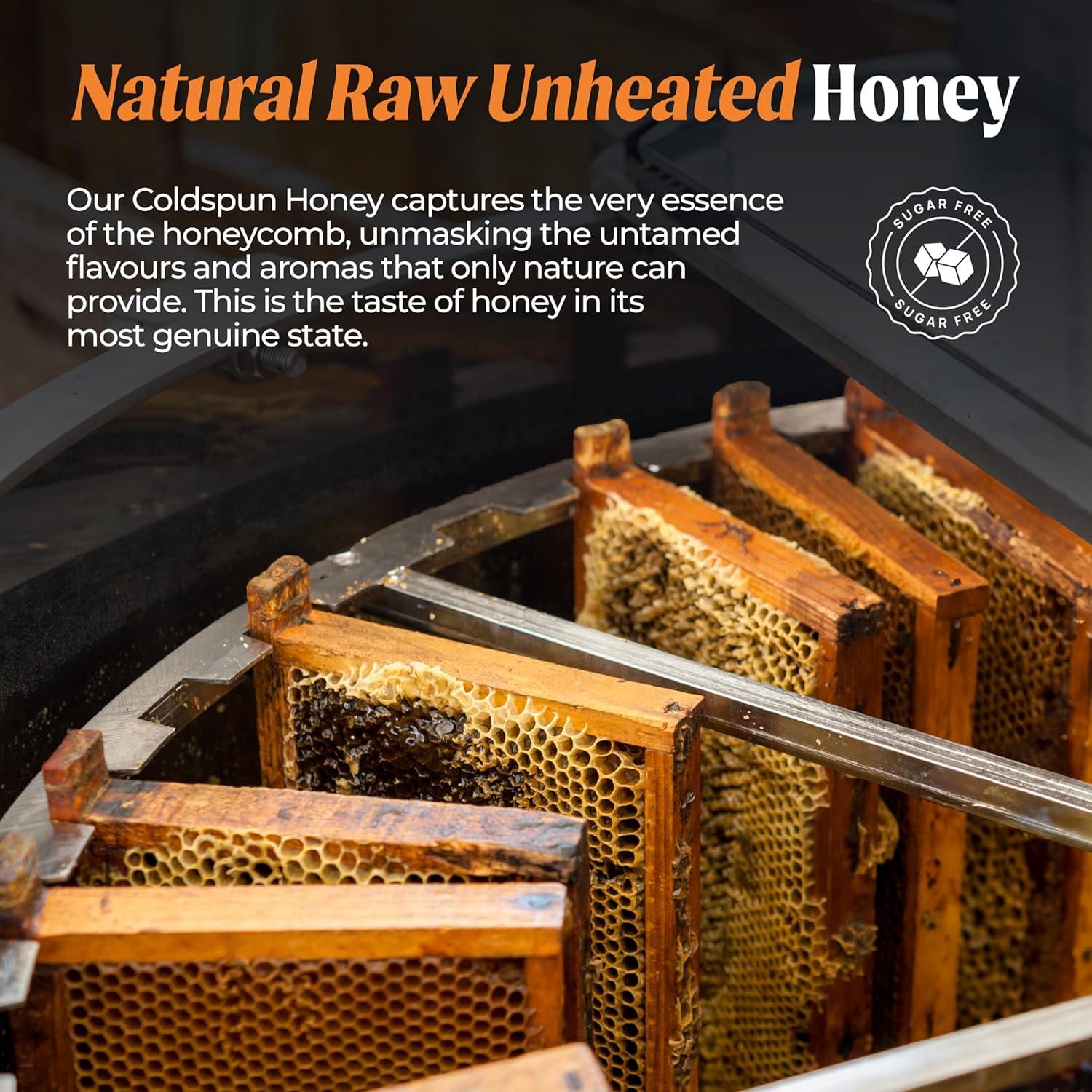 1kg Pure Raw Forest Wildflower Honey - Natural, Unpasteurised ...