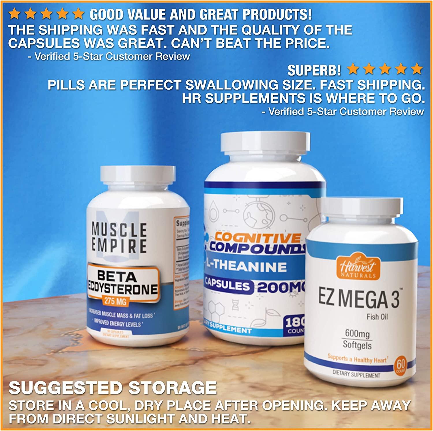 Palmitoylethanolamide (PEA) 400mg Capsules - Natural Pain Relief & Anti ...