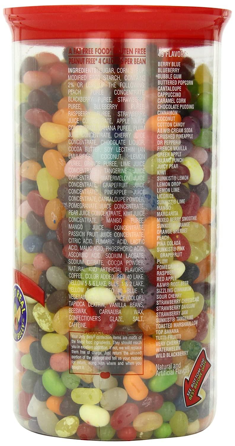 jelly belly jelly beans jar