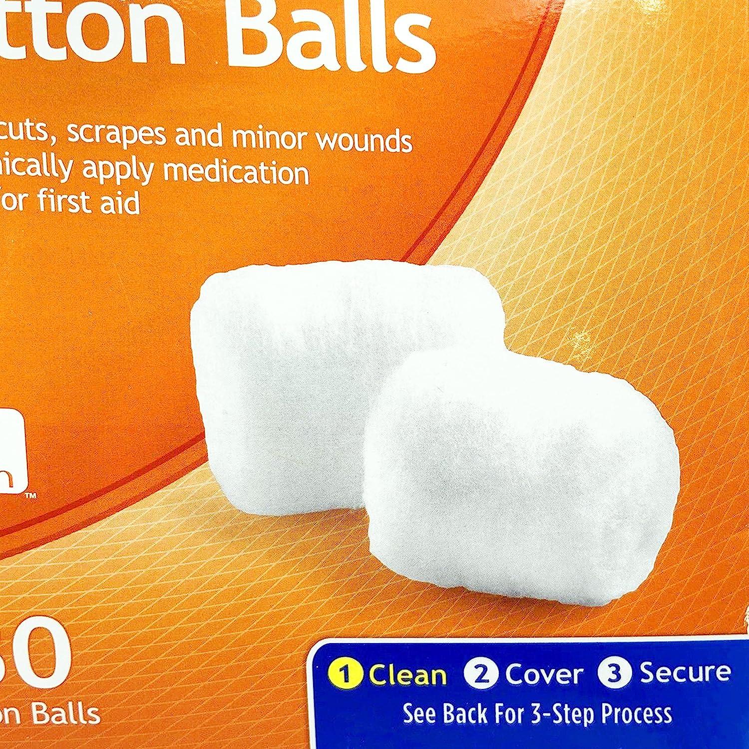 REXALL STERILE Cotton Ball 130CT - Soft and Absorbent | Shop Now | Buy ...