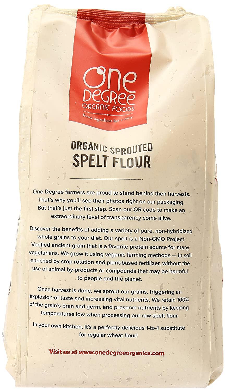 Oneآ° Organics Organic Sprouted Spelt Flour - 32 Oz | Healthy Baking ...