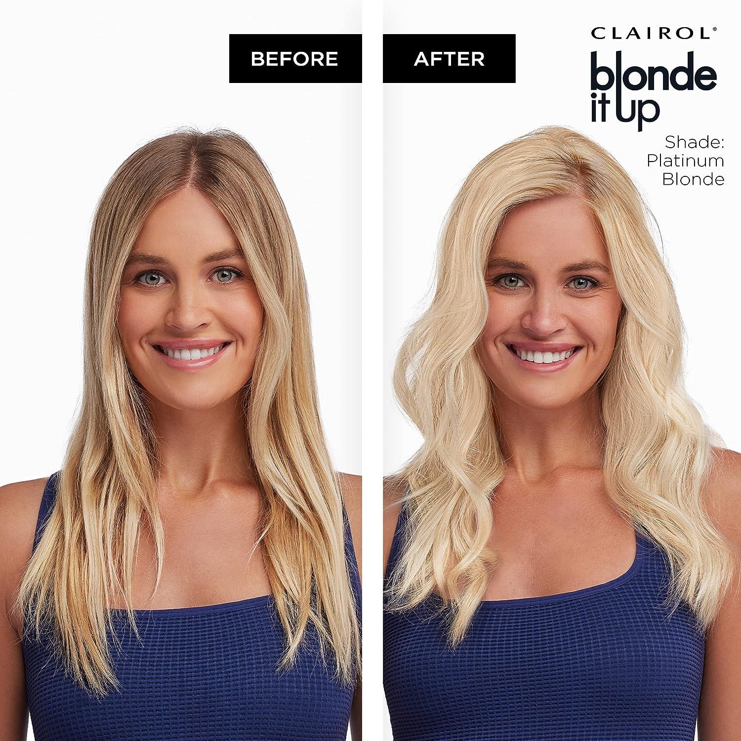 Clairol Platinum Blonde Hair Dye - 1 Pack | Permanent Hair Color | Buy ...