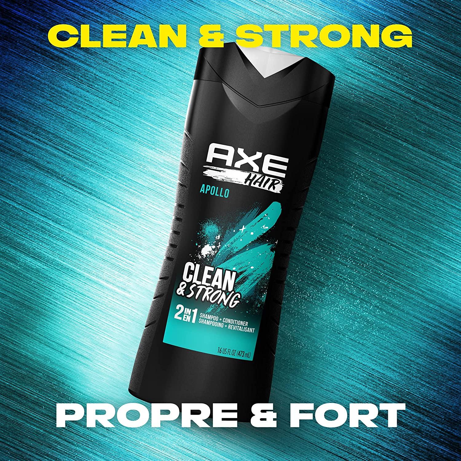AXE Apollo 2 in 1 Shampoo & Conditioner 16 oz - Pack of 1 | Buy Now ...