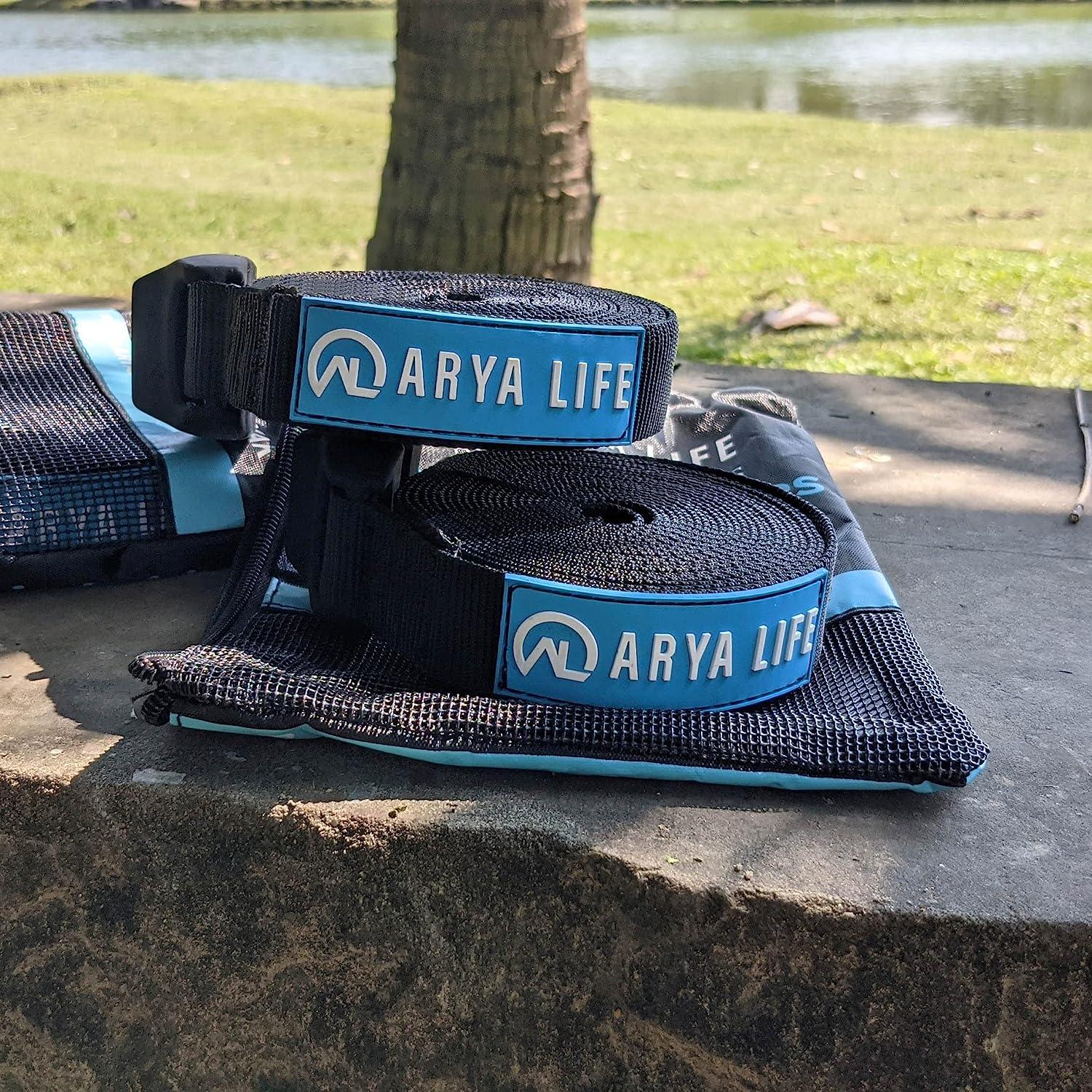 Arya Life 15ft Silicone Buckle Rack Straps - Set of 2 | Surfboard, SUP ...
