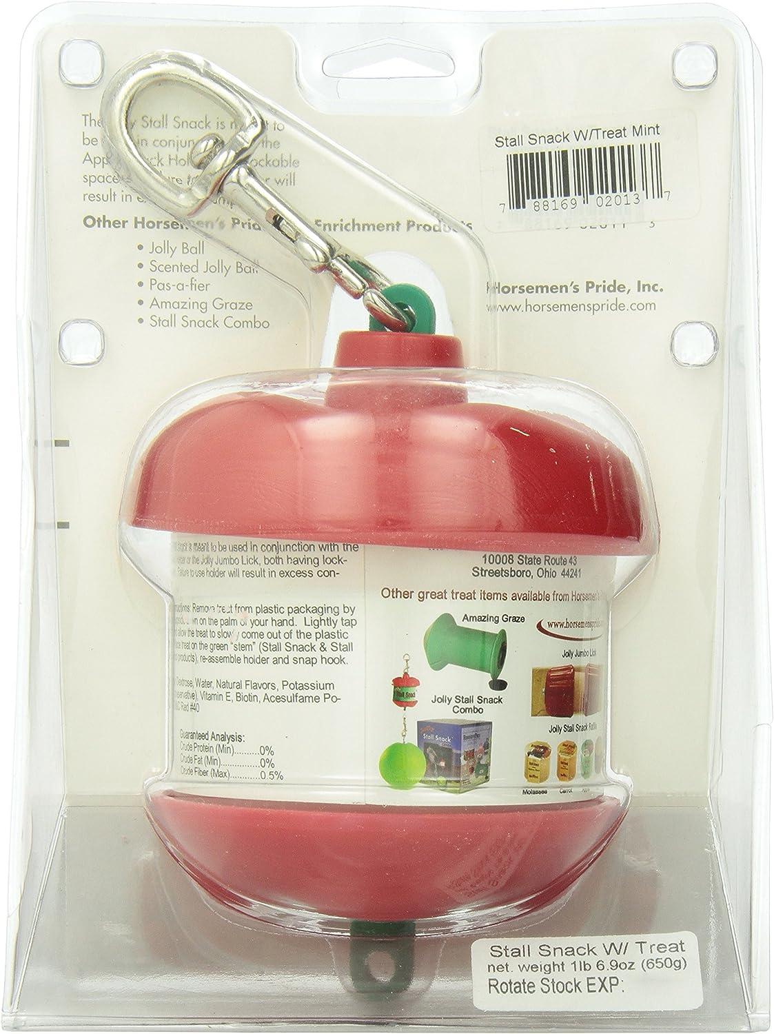 Horsemen's Pride Stall Snack Holder with Peppermint Flavored Refill ...