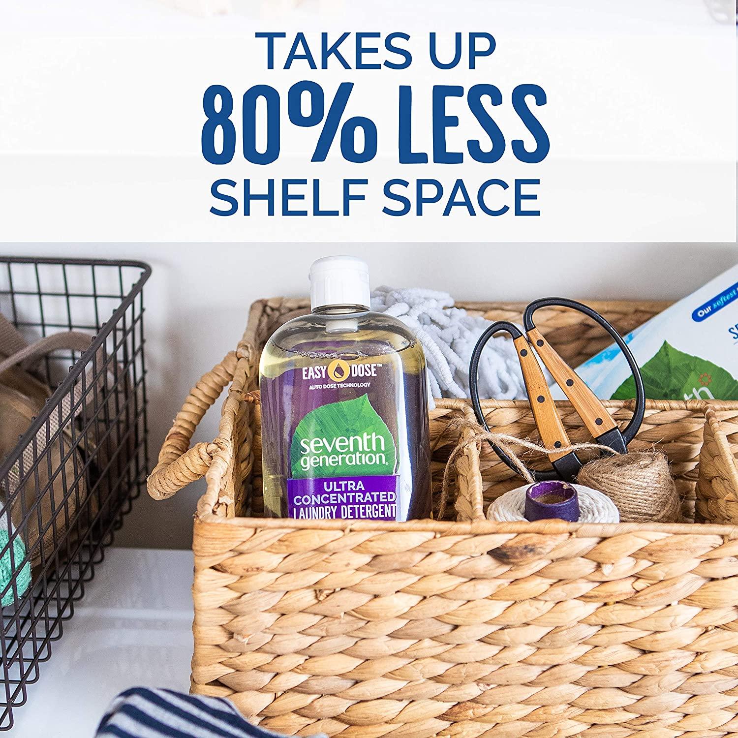 Seventh Generation EasyDose Ultra Concentrated Laundry Detergent, Free ...