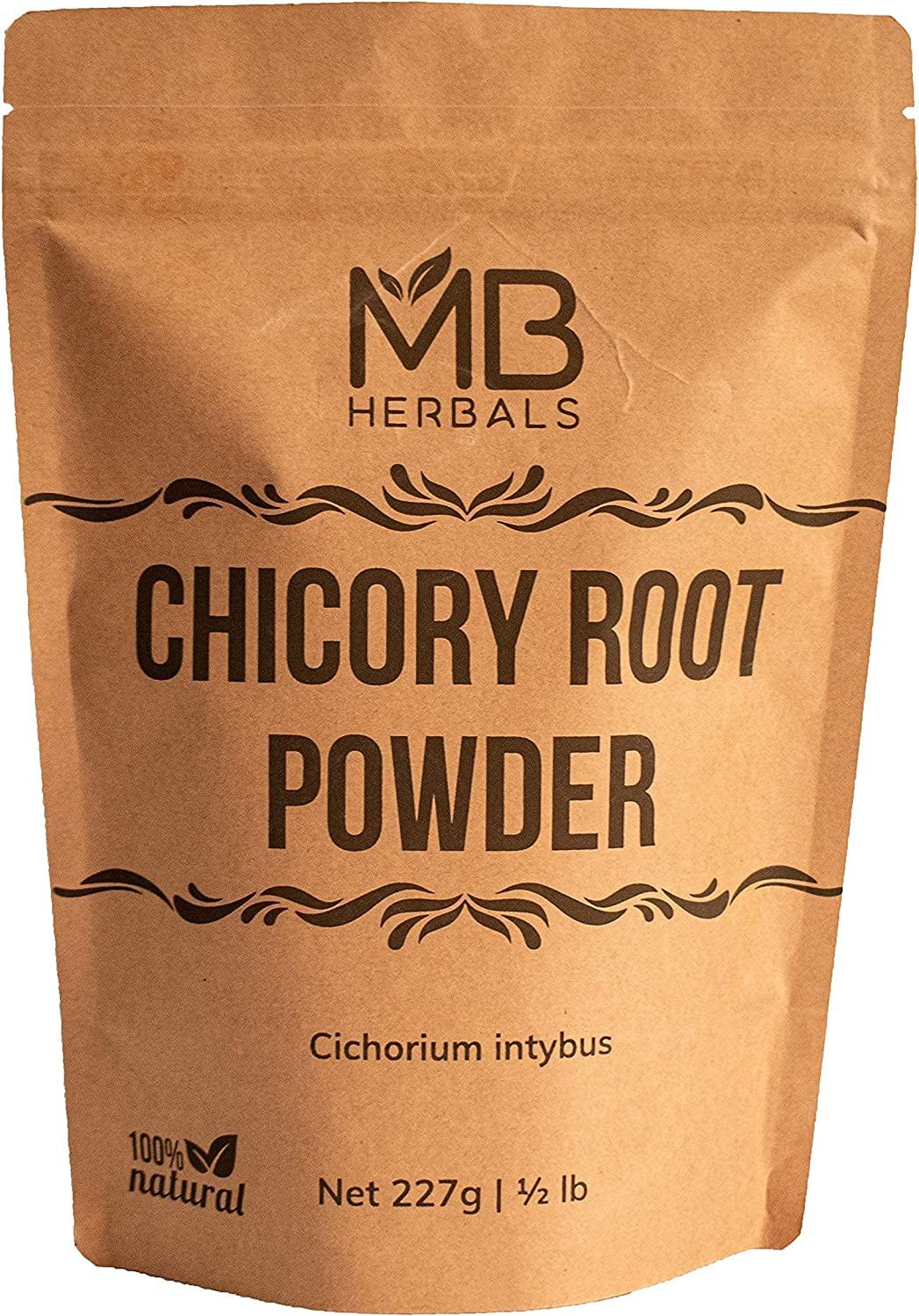 MB Herbals Instant Chicory Root Powder 227g - Roasted & Granulated ...
