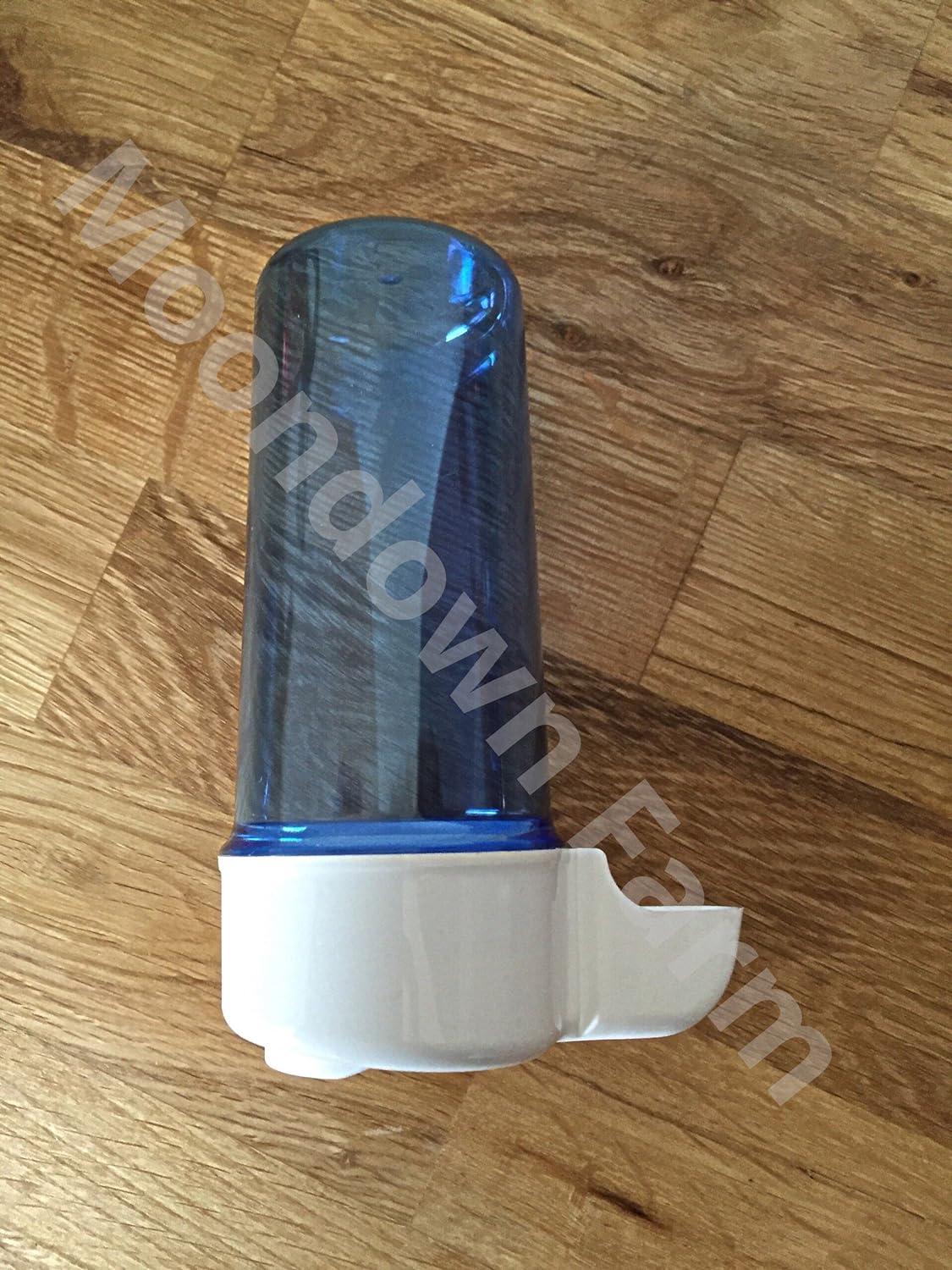 Moondown Farm 5 x 110cc Blue Anti Algae Drinker Cage Aviary Fronts for ...