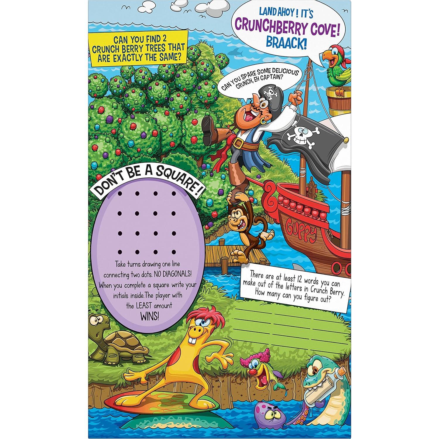 Cap'n Crunch Crunch Berries Cereal - 20.5oz Box | Delicious and Crunchy ...