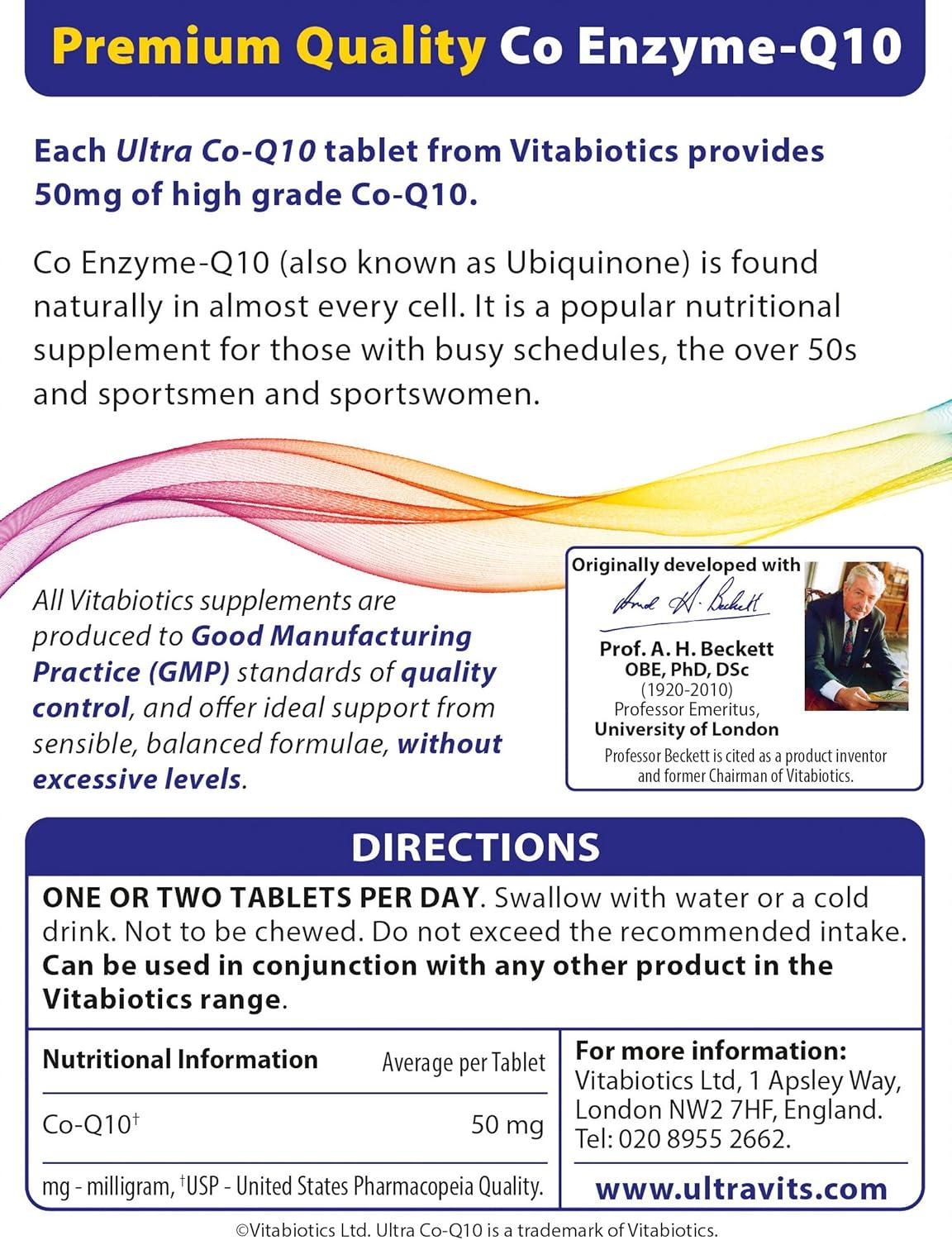 Buy Ultra Co Q10 Tablets - 60 Tablets | Boost Energy & Support Heart ...