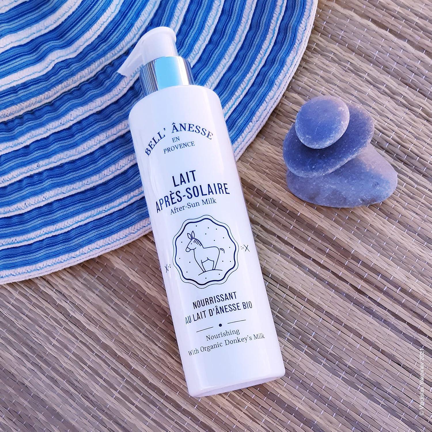 After-Sun Milk with Organic Donkey Milk + Aloe Vera. Moisturizing and ...