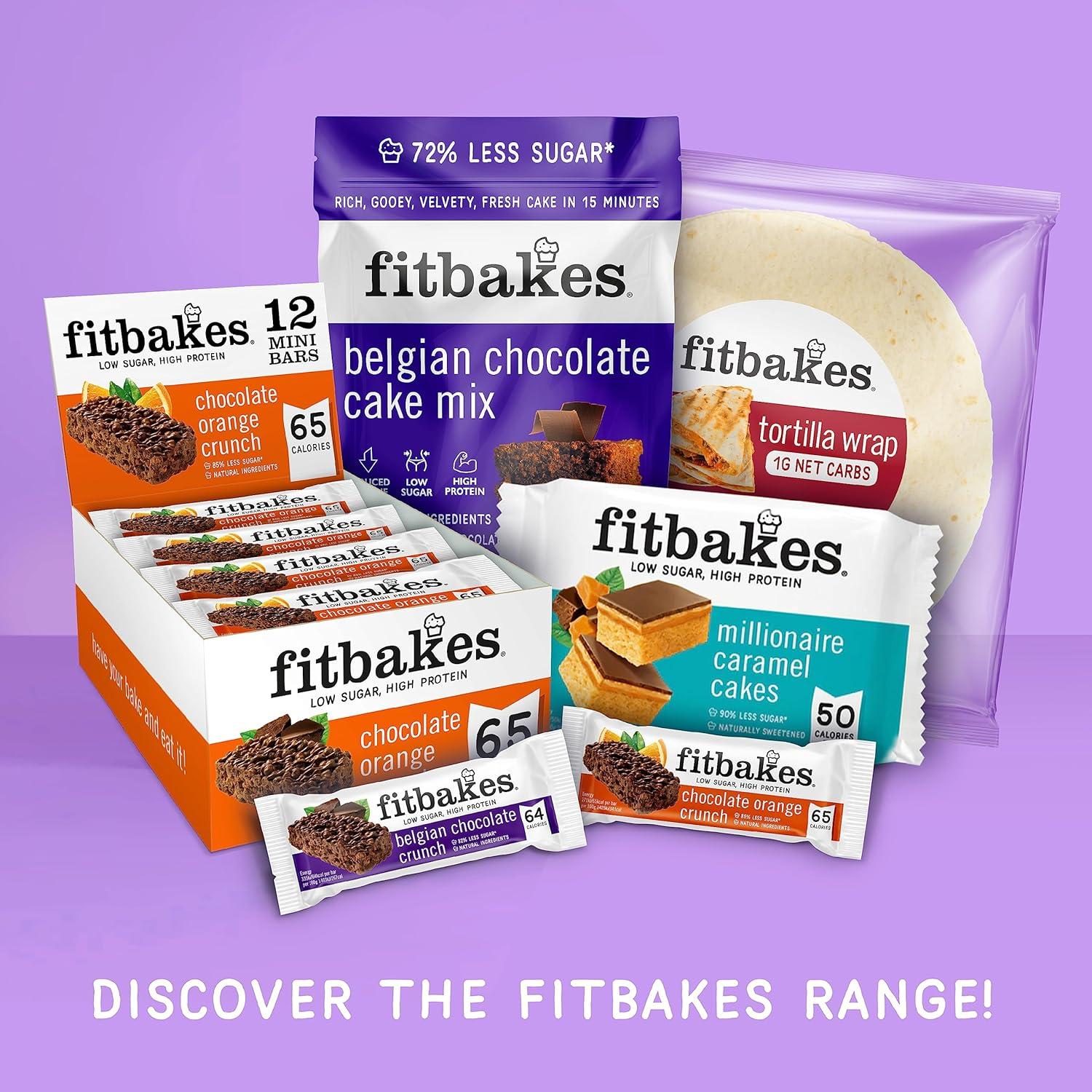Fitbakes 89 Calorie Chocolate Cake Mix - Low Carb, Keto-Friendly, High ...