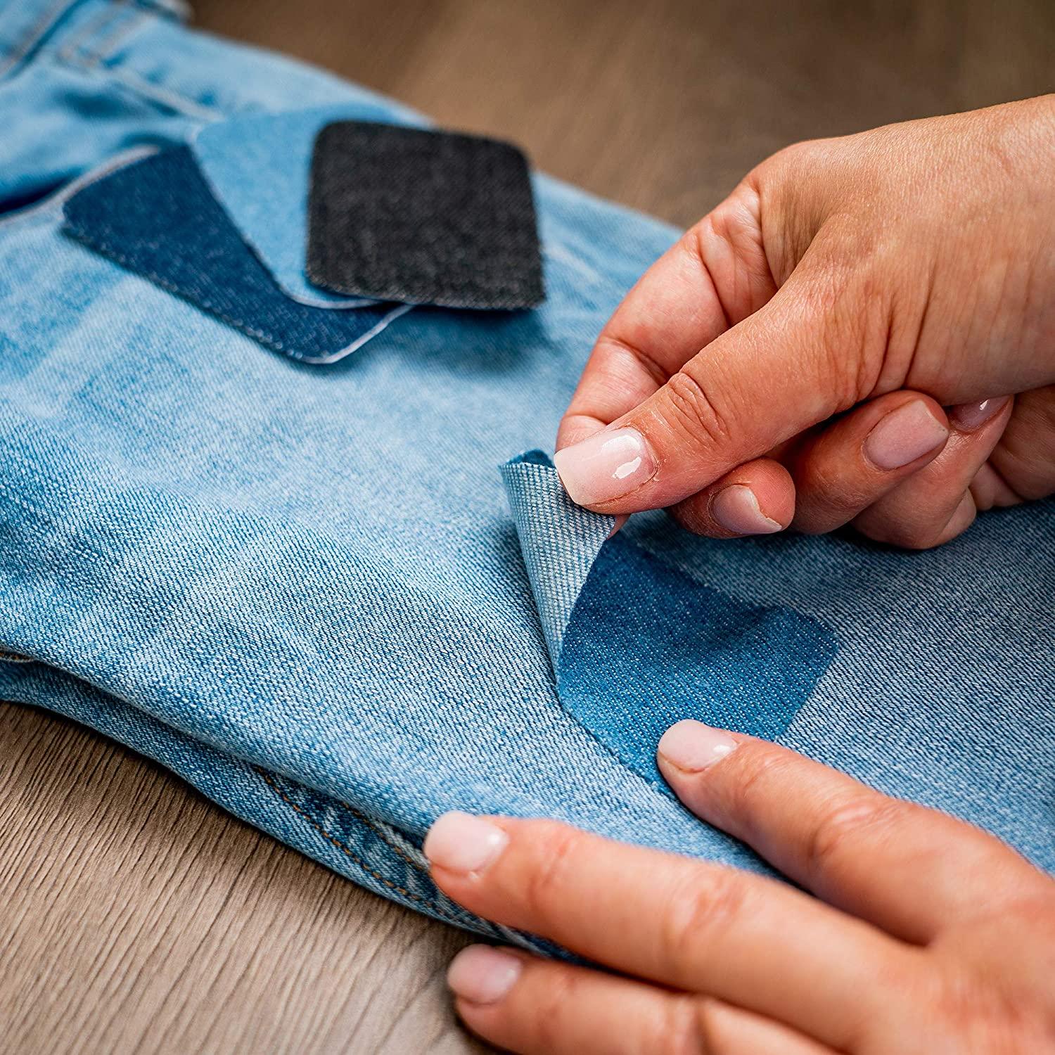 SINGER 00378 Peel N Stick Reusable Patches 2x3 Inch, 8-Count Assorted ...