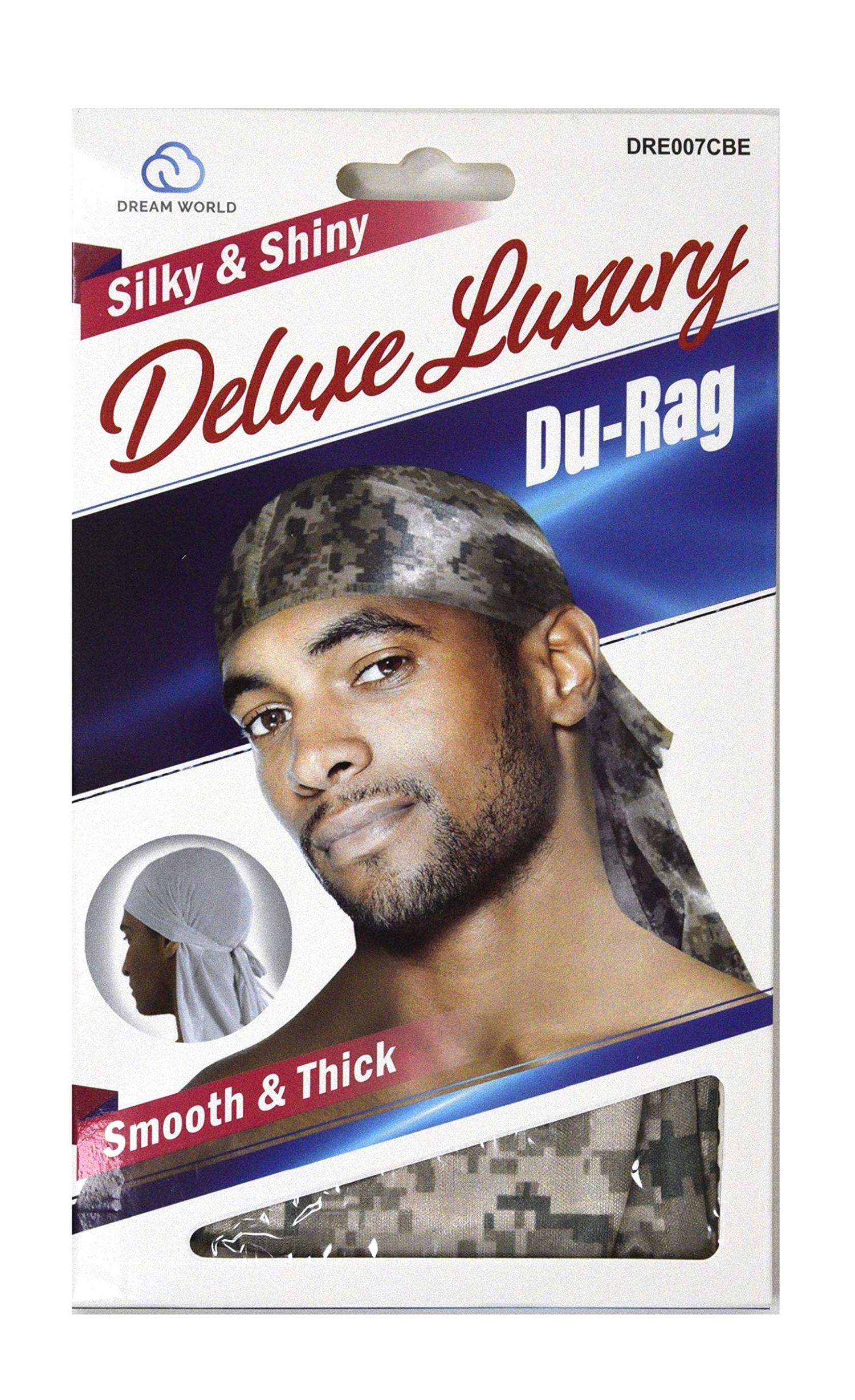 Dream Deluxe Du-Rag Camo Beige - Smooth & Thick Fabric for Ultimate ...