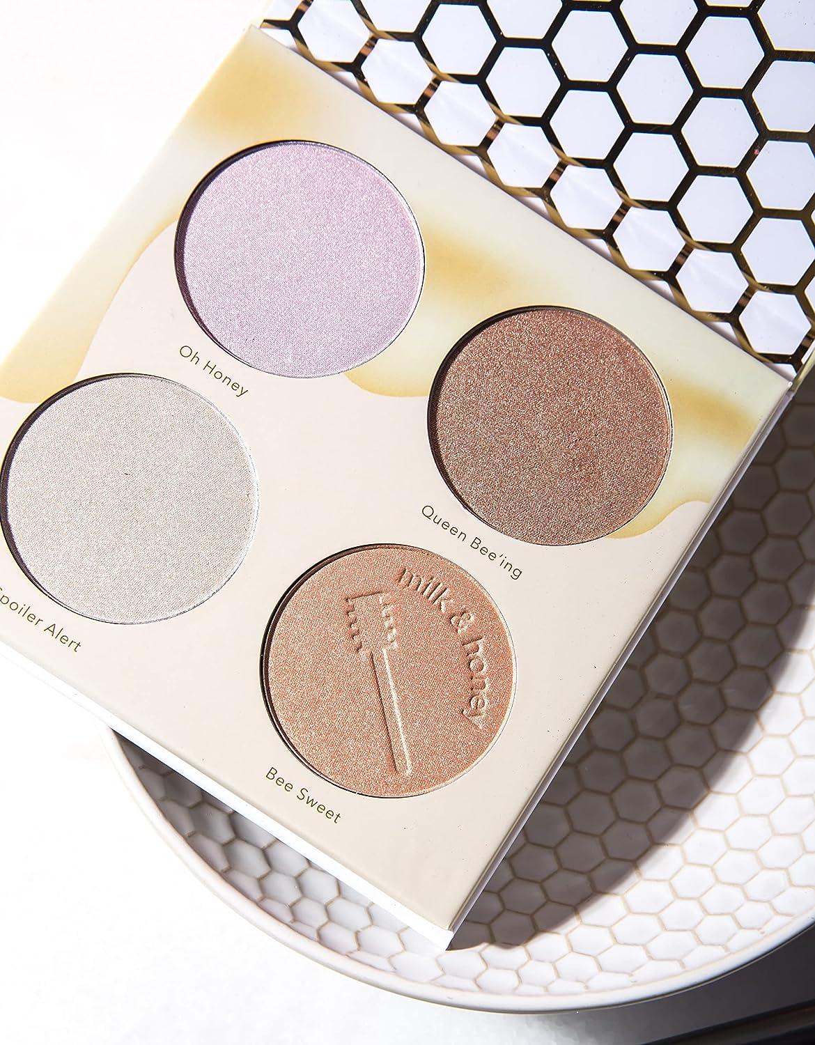 Beauty Bakerie Milk & Honey Highlighter Palette - Natural Glow Shimmer ...