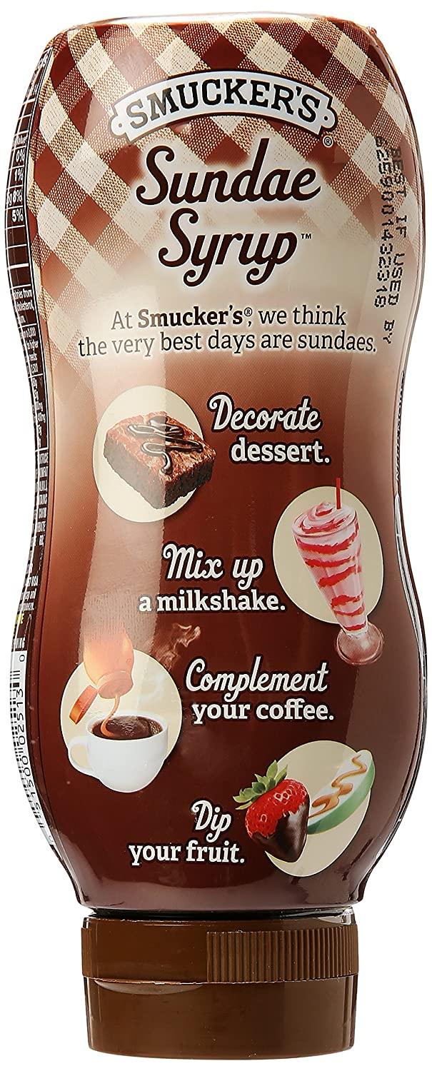 Smucker's Chocolate Syrup 20 oz - Delicious and Versatile Syrup for ...