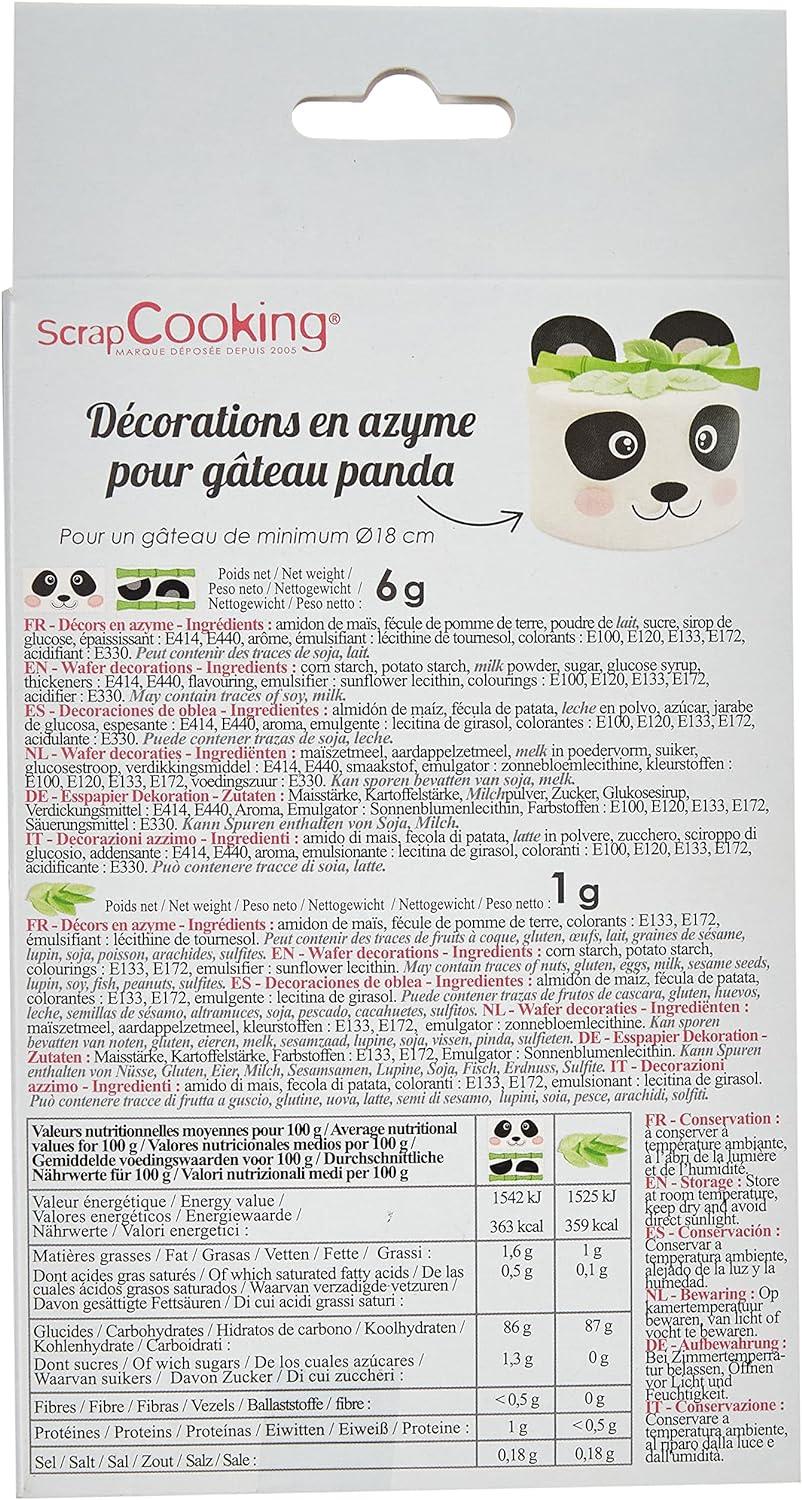 Panda Edible Wafer Decorations | Buy Now with Express International ...