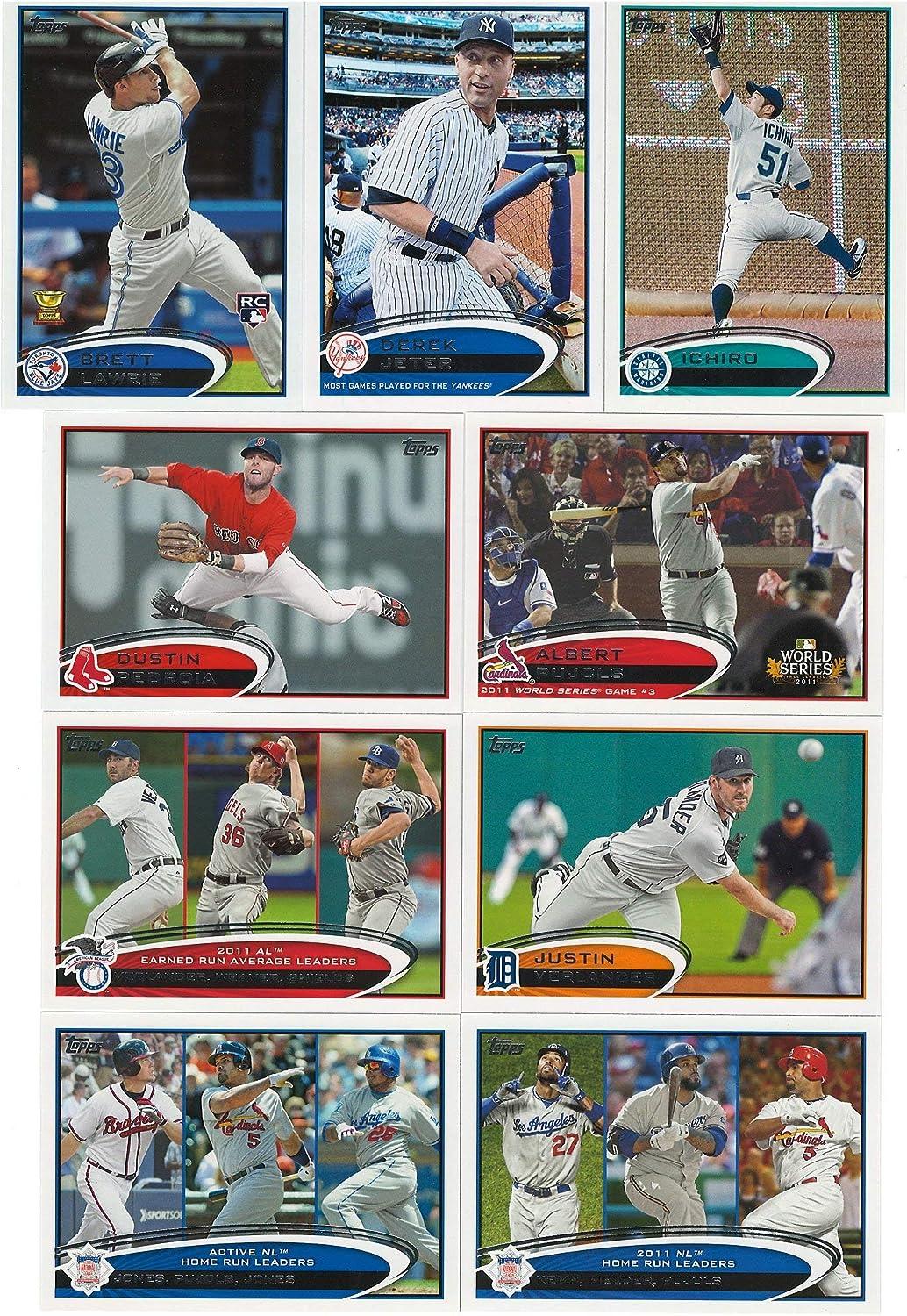 2012 Topps Baseball Series Complete Mint Hand Collated 660 Card Set ...