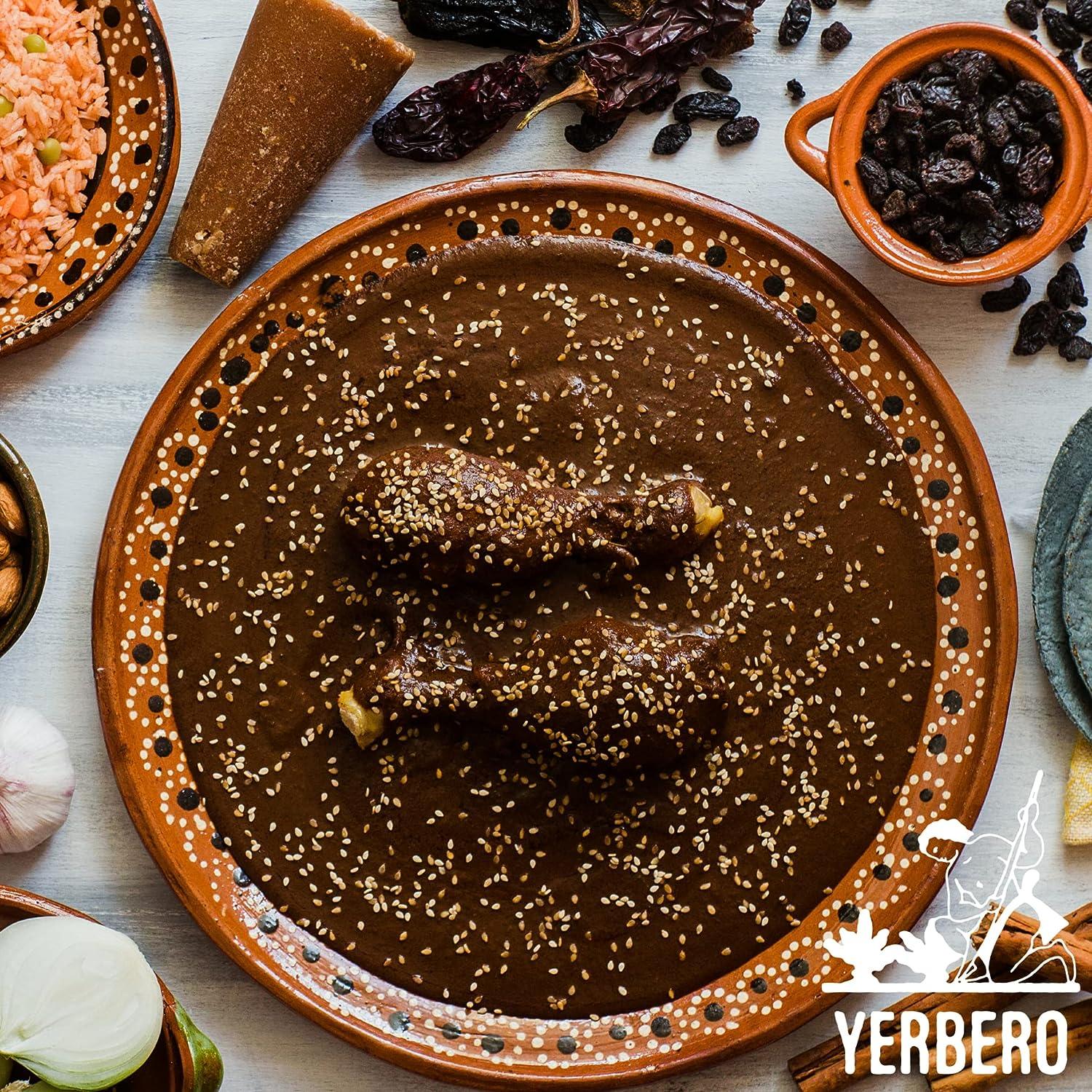 Yerbero Gourmet Mole Especial Poblano 1.1 Lb - Handmade Artisan Mole ...
