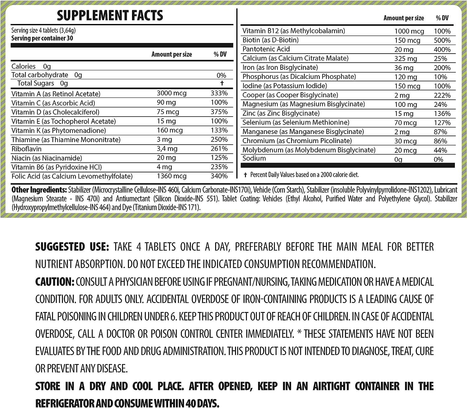 Bariatric Multivitamin +23 Tablet | Essential Daily Supplement for ...