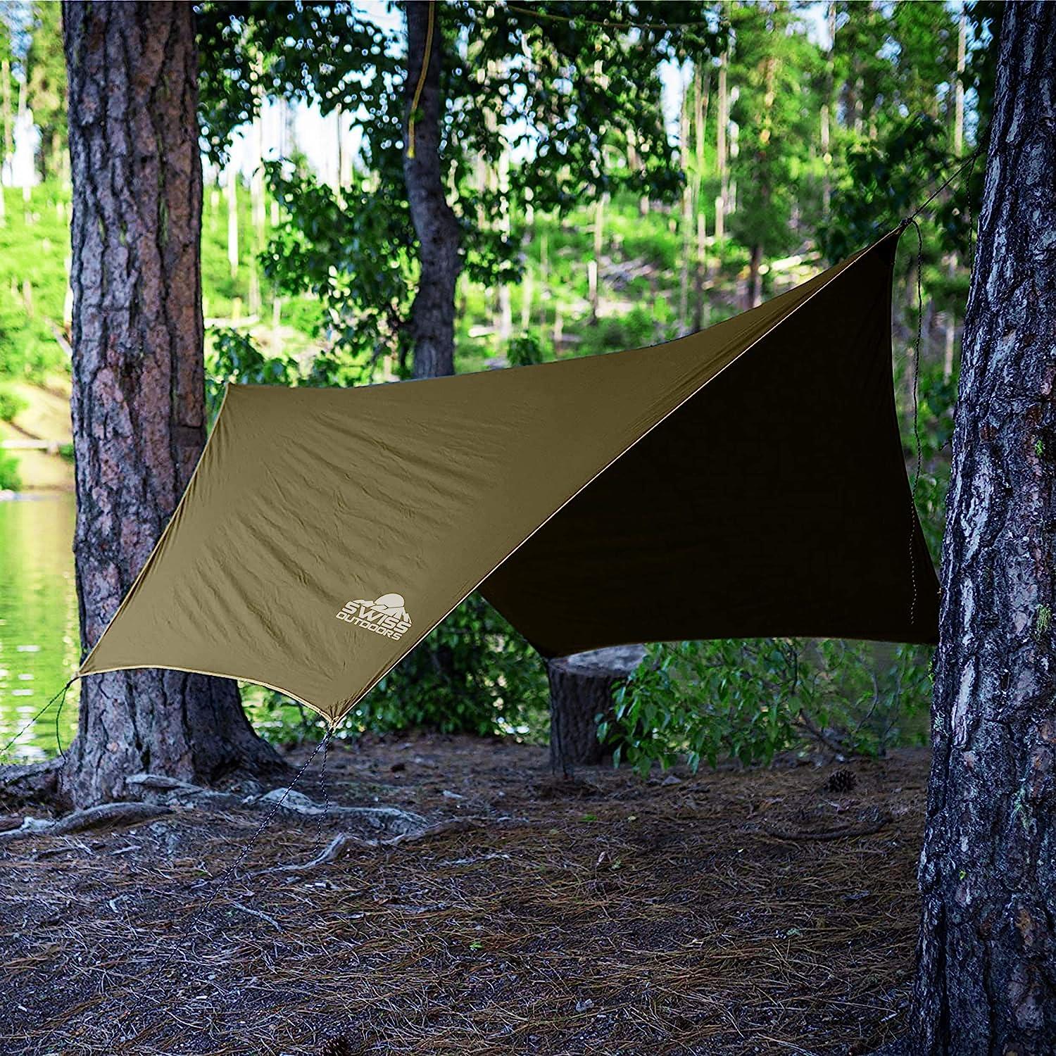 Swiss Outdoors Rain Fly Tarp | Waterproof Tent Shelter Canopy ...