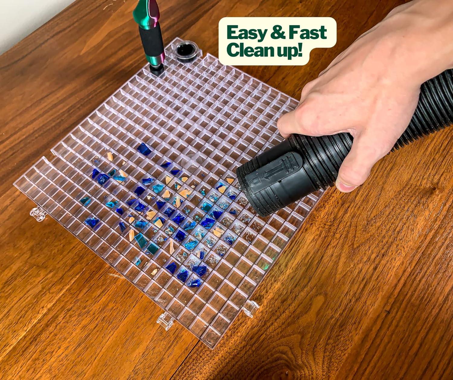 Creator's Waffle Grid 1-Pack - 100% USA Made Modular Surface for Glass ...