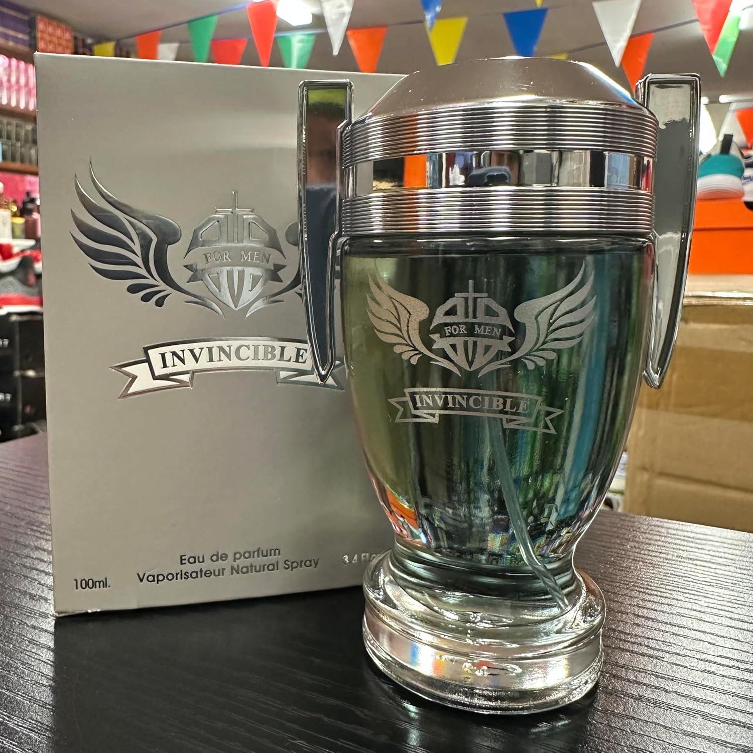 Invincible For Men Eau de Parfum Natural Spray 3.4 Fl Oz 100ml | Buy ...