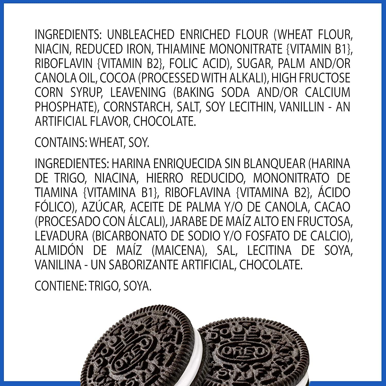 OREO Double Stuf Chocolate Sandwich Cookies - 15.35 oz | Buy Online Now ...