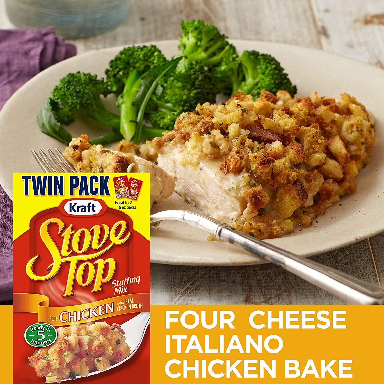 Kraft Stove Top Twin Pack Chicken Stuffing Mix - 12 oz Box | Buy Now ...