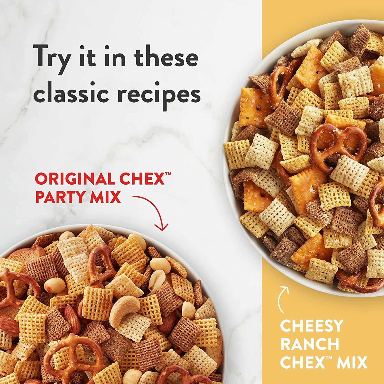Wheat Chex Breakfast Cereal, Made with Whole Grain, Homemade Chex Mix ...