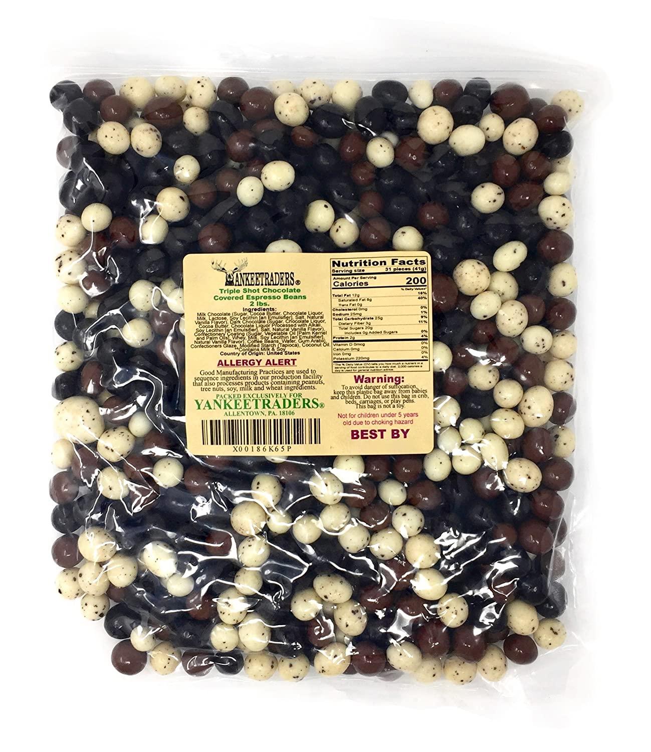 Yankee Traders Triple Shot Chocolate Covered Espresso Beans - 2lb | Buy ...