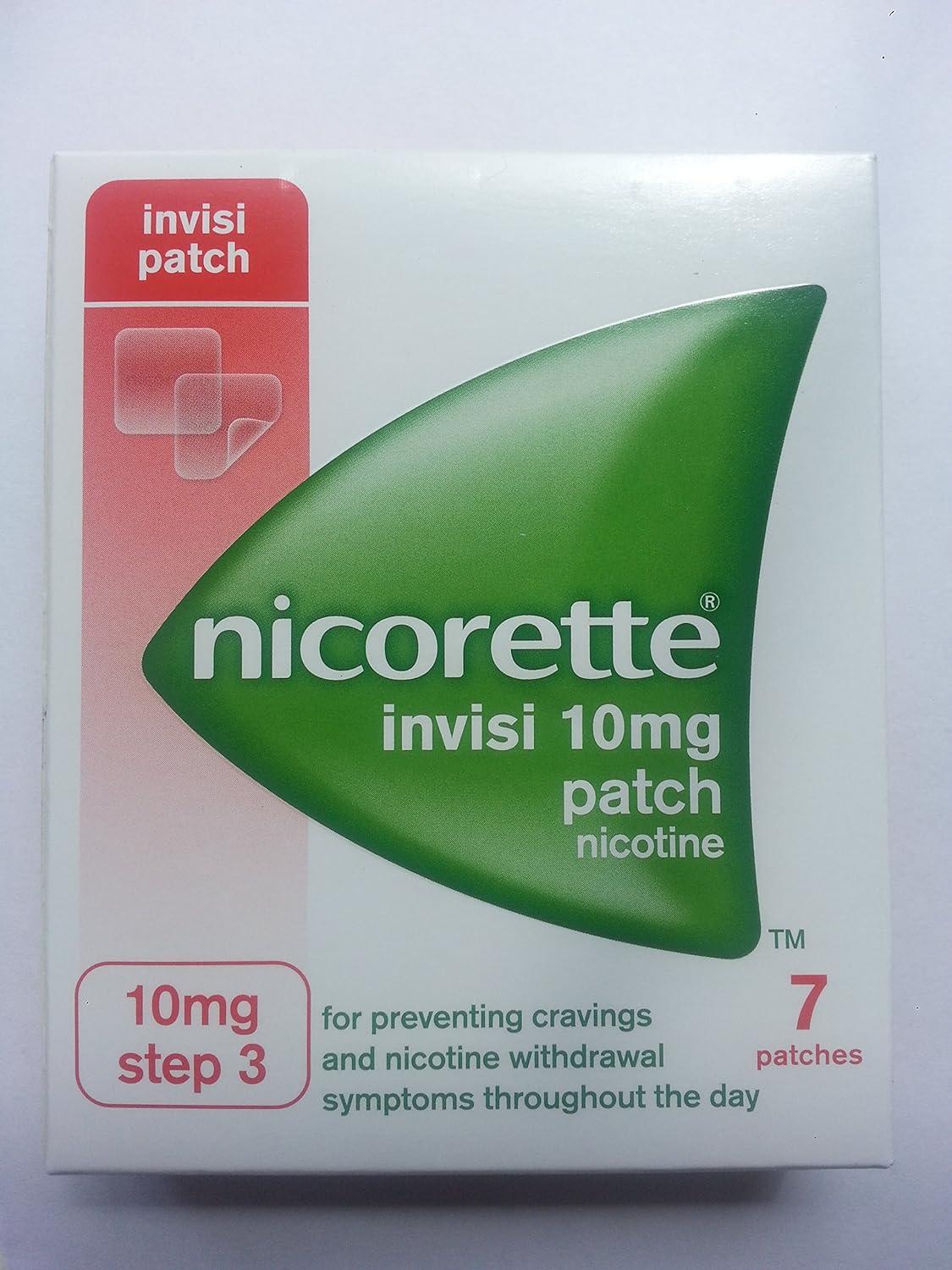 Nicorette Invisi Patch 10mg - 7 Patches | Quit Smoking Aid | Buy Now ...